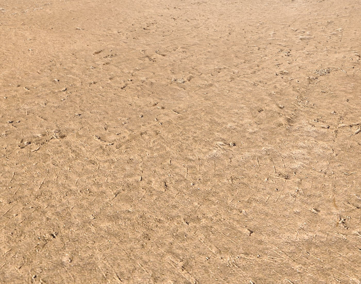 Sand Terrain PBR Pack 6 - 3D Texture by 32cm