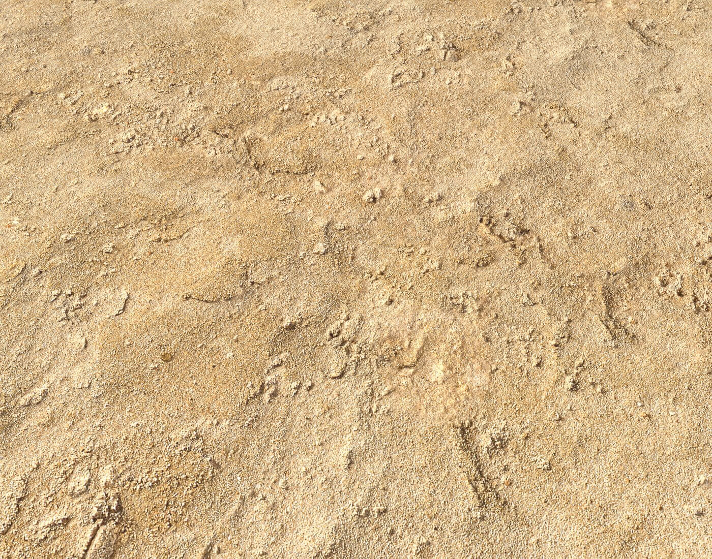 Sand Terrain PBR Pack 6 - 3D Texture by 32cm