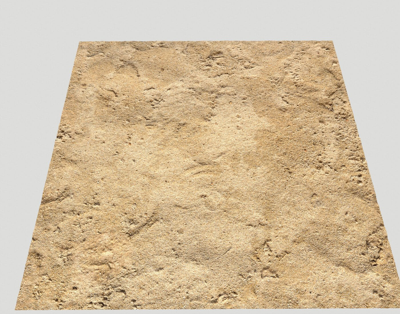 Sand Terrain PBR Pack 6 - 3D Texture by 32cm