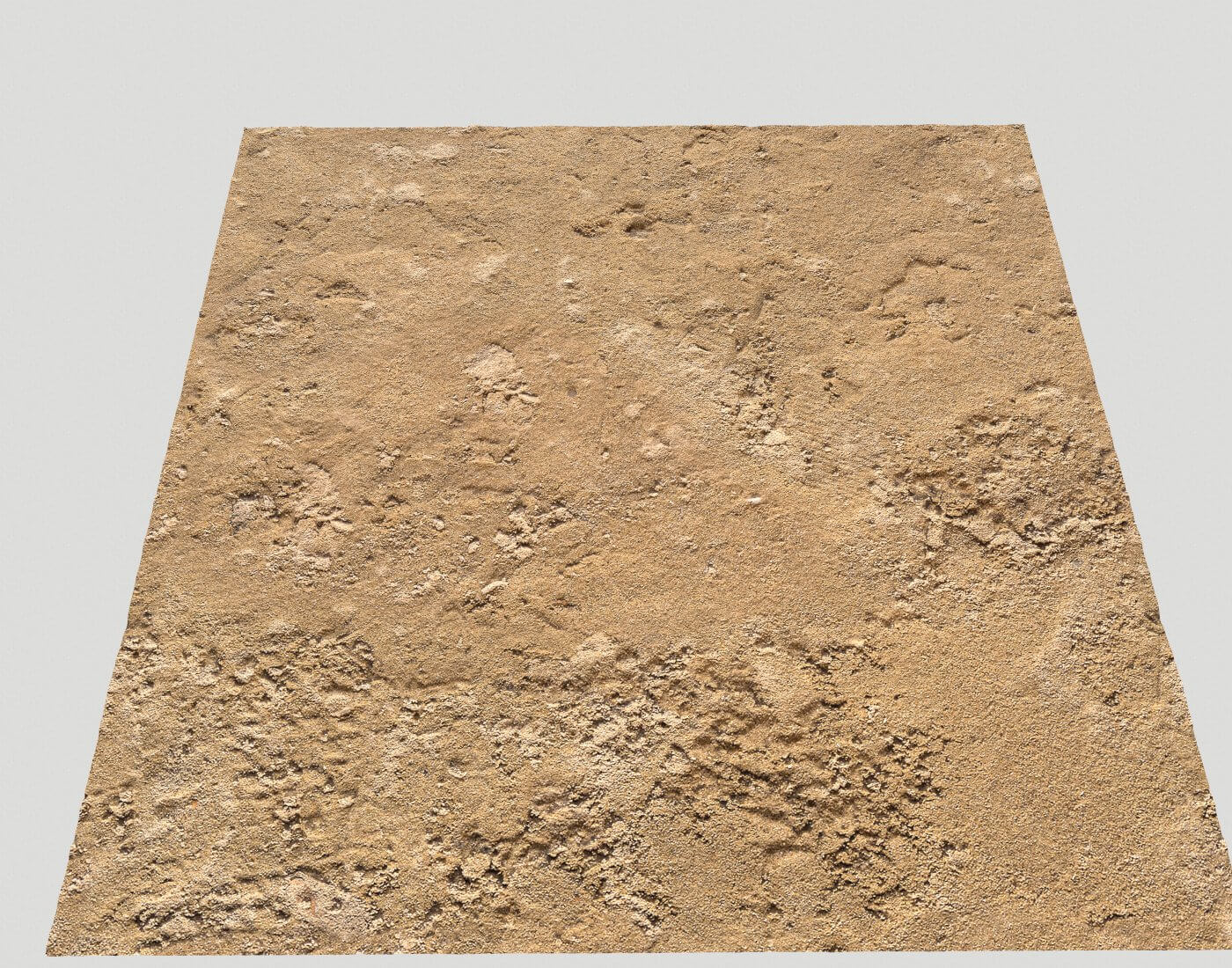Sand Terrain PBR Pack 6 - 3D Texture by 32cm