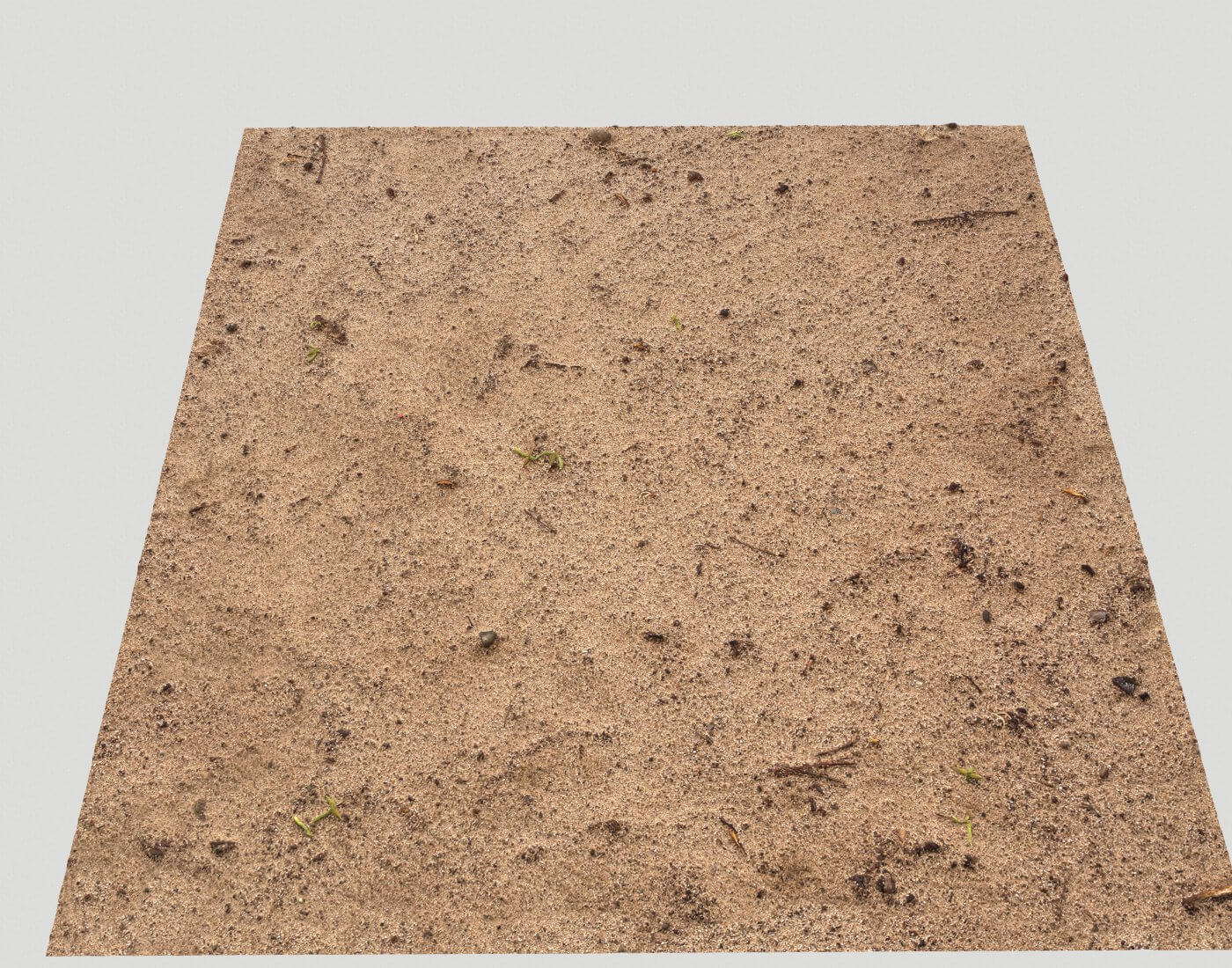 Sand Terrain PBR Pack 6 - 3D Texture by 32cm