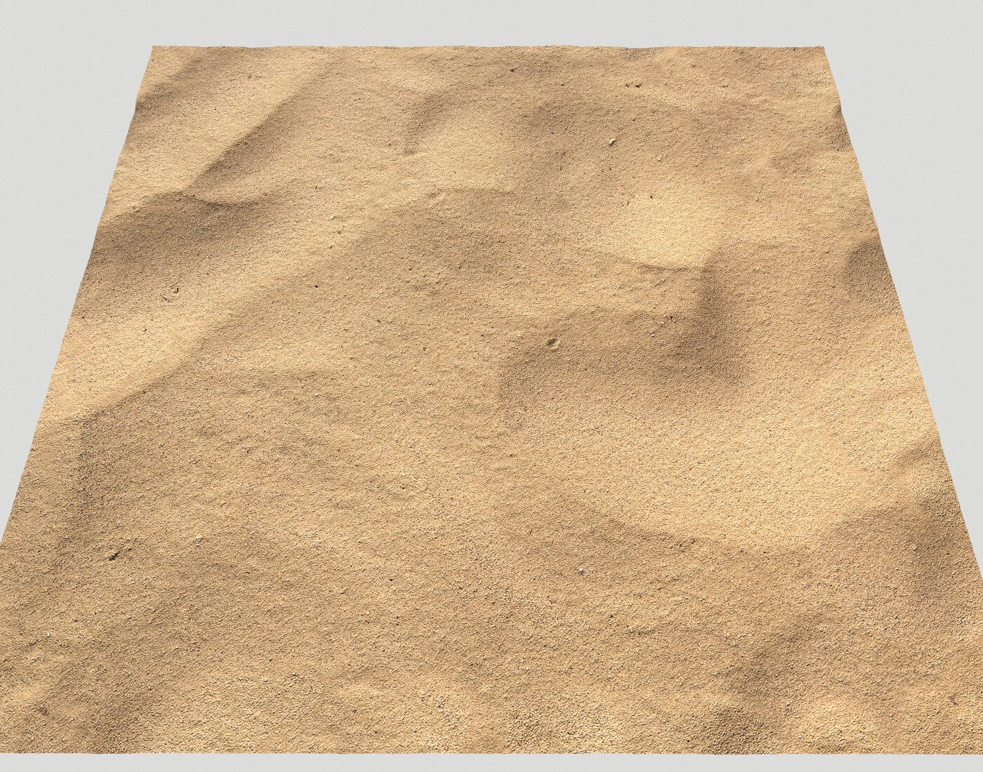 Sand Terrain PBR Pack 9 - 3D Texture by 32cm