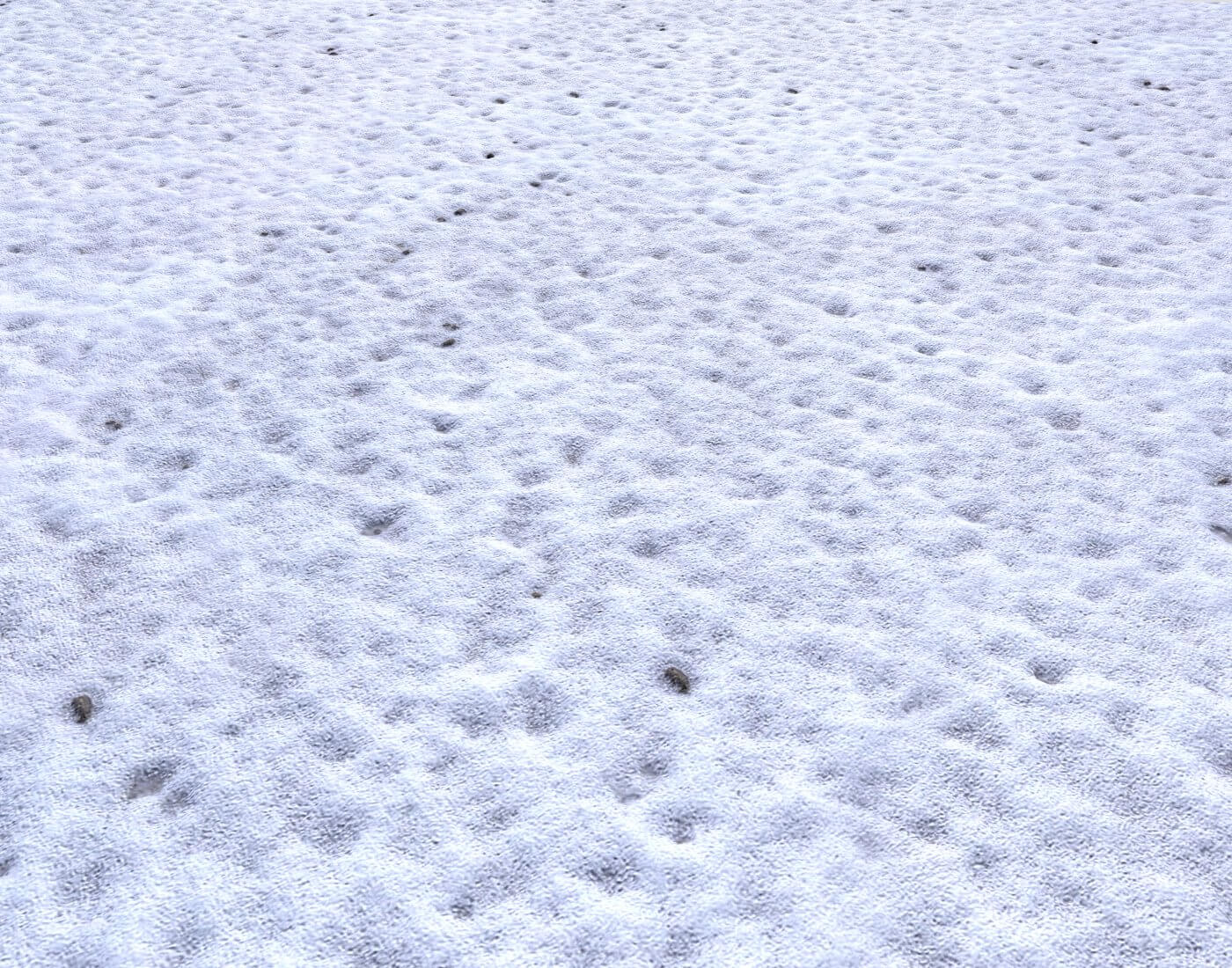 Snow Terrain PBR Pack 9 - 3D Texture by 32cm