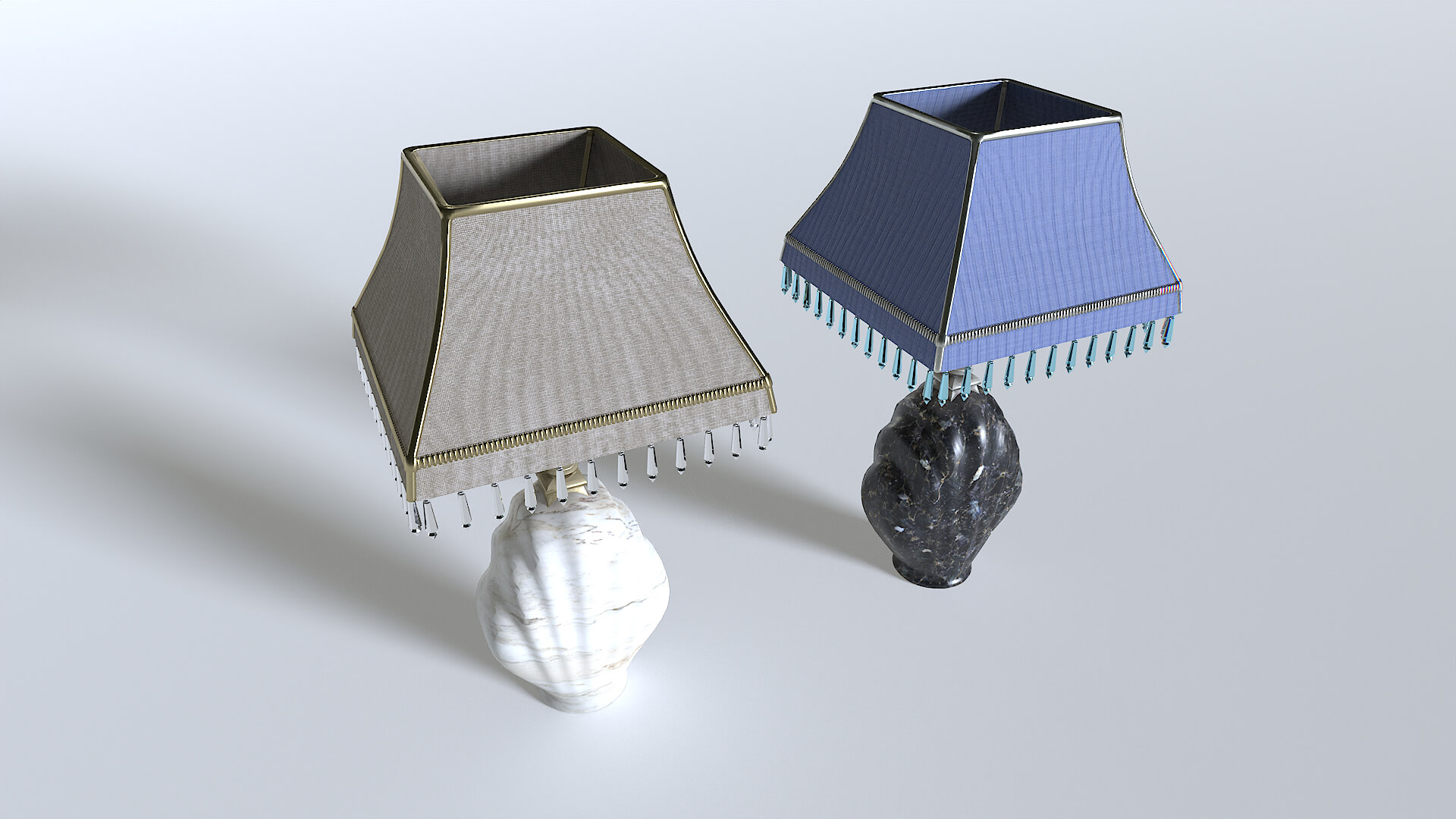 Table Lamp Pack 2 - 3D Model by 32cm