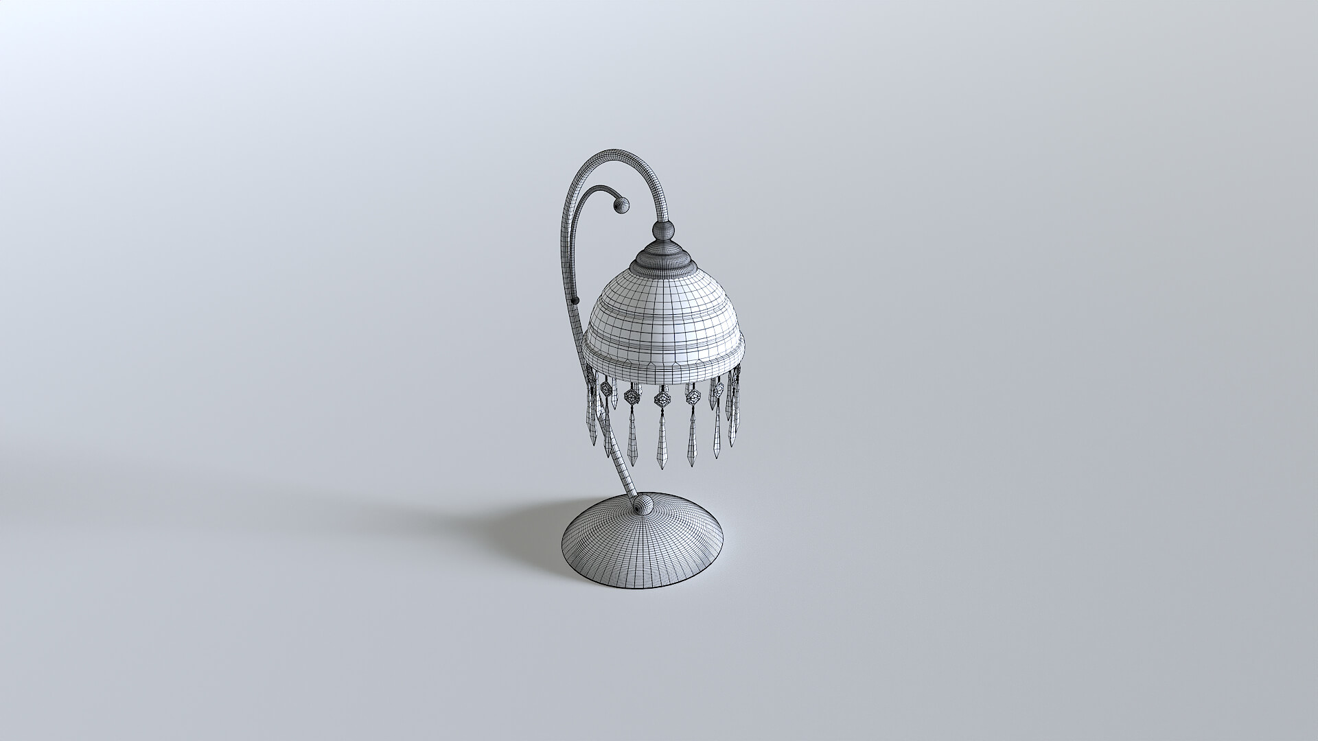 Table Lamp Pack 4 - 3D Model by 32cm