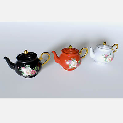 Teapot Pack 2 - 3D Model by 32cm