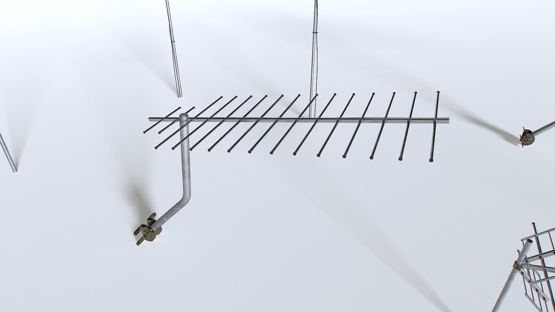 TV Antennas Pack 2 - 3D Model by 32cm