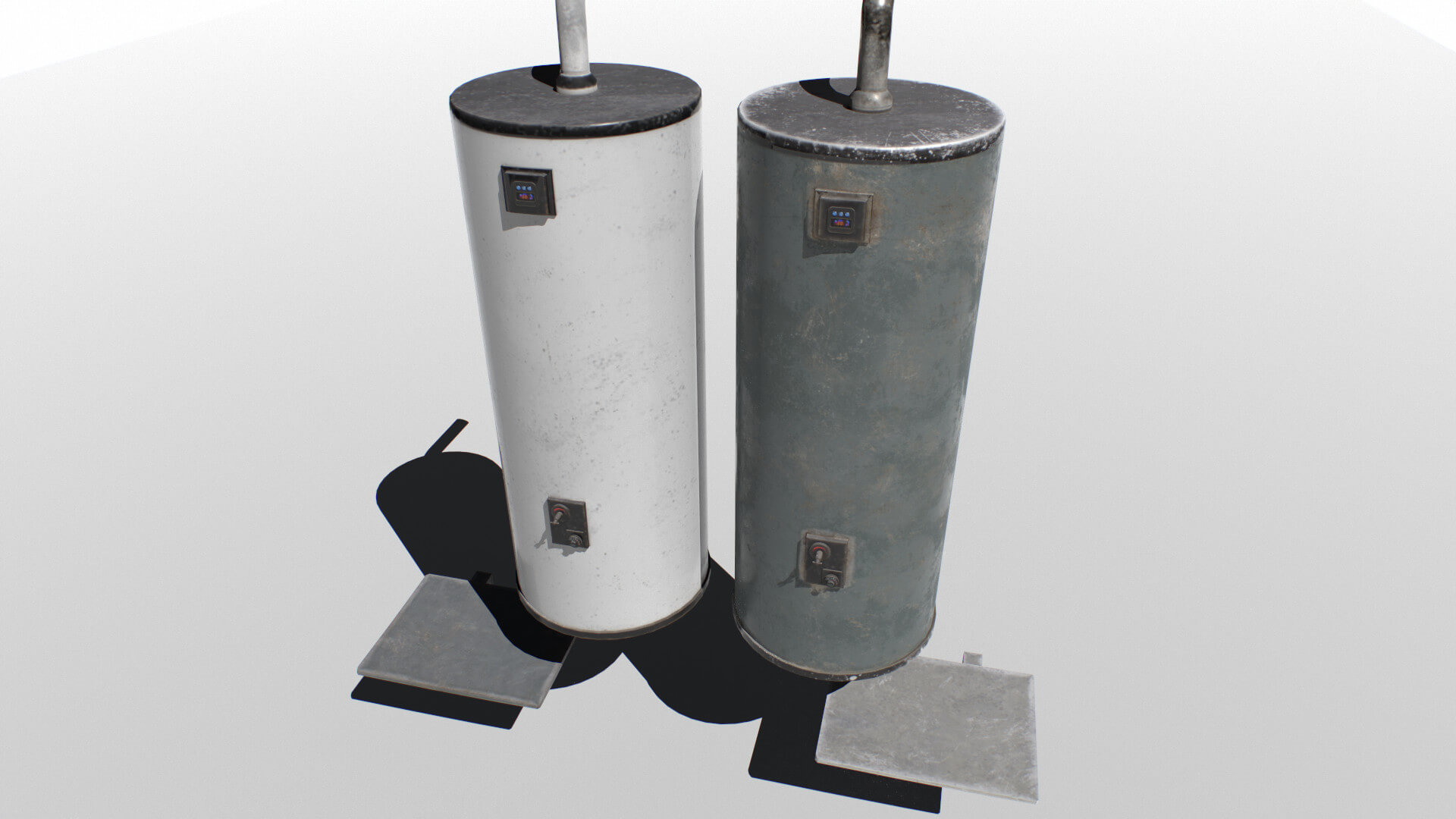 Water Heater - 3D Model by 32cm