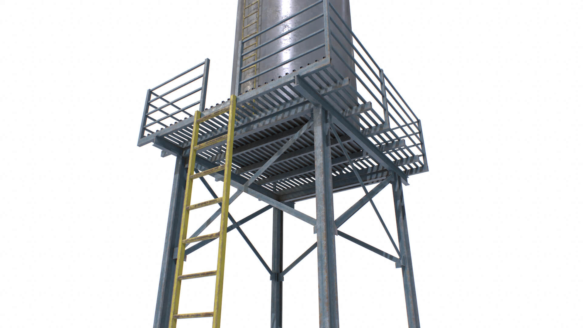 Water Tank 1 - 3D Model by 32cm