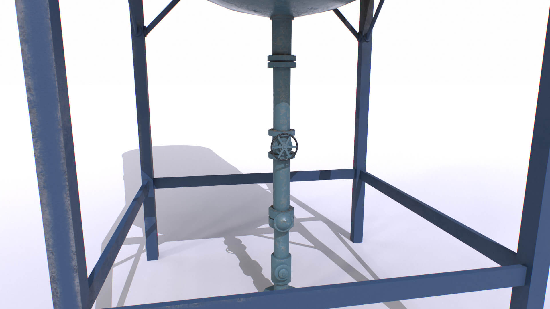 Water Tank 3 - 3D Model by 32cm