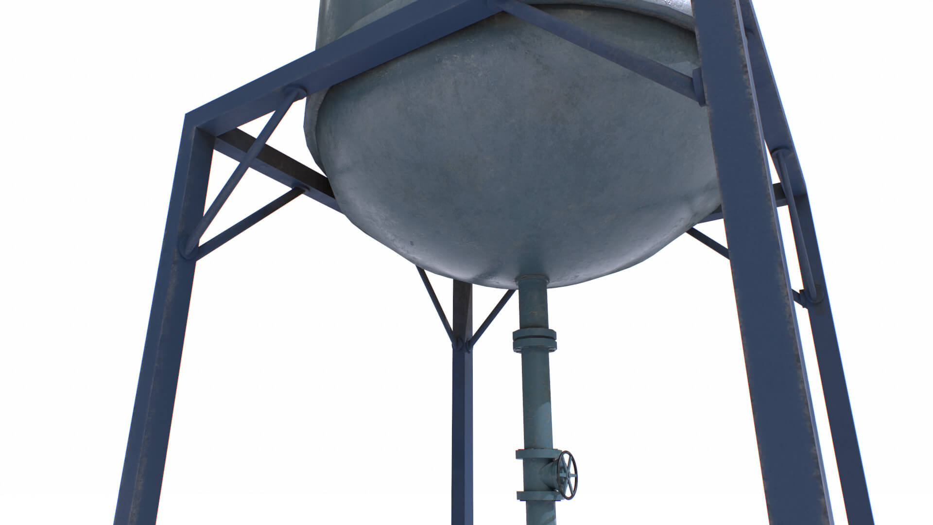 Water Tank 3 - 3D Model by 32cm