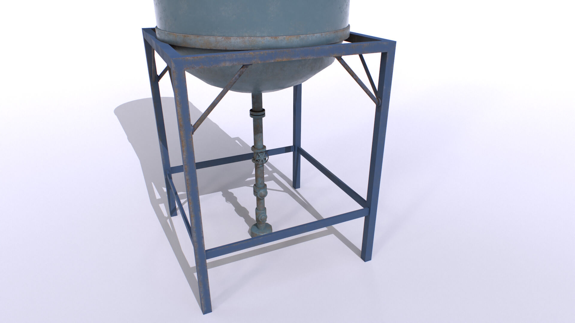 Water Tank 3 - 3D Model by 32cm
