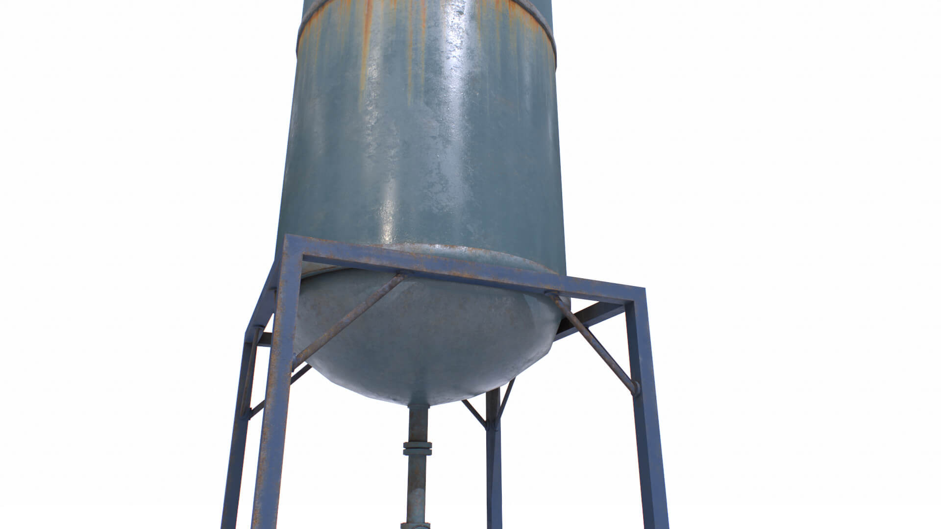Water Tank 3 - 3D Model by 32cm