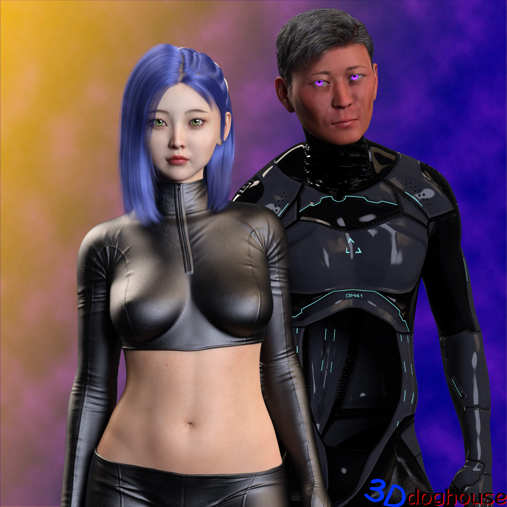 Aki 3D Render | RenderHub Gallery