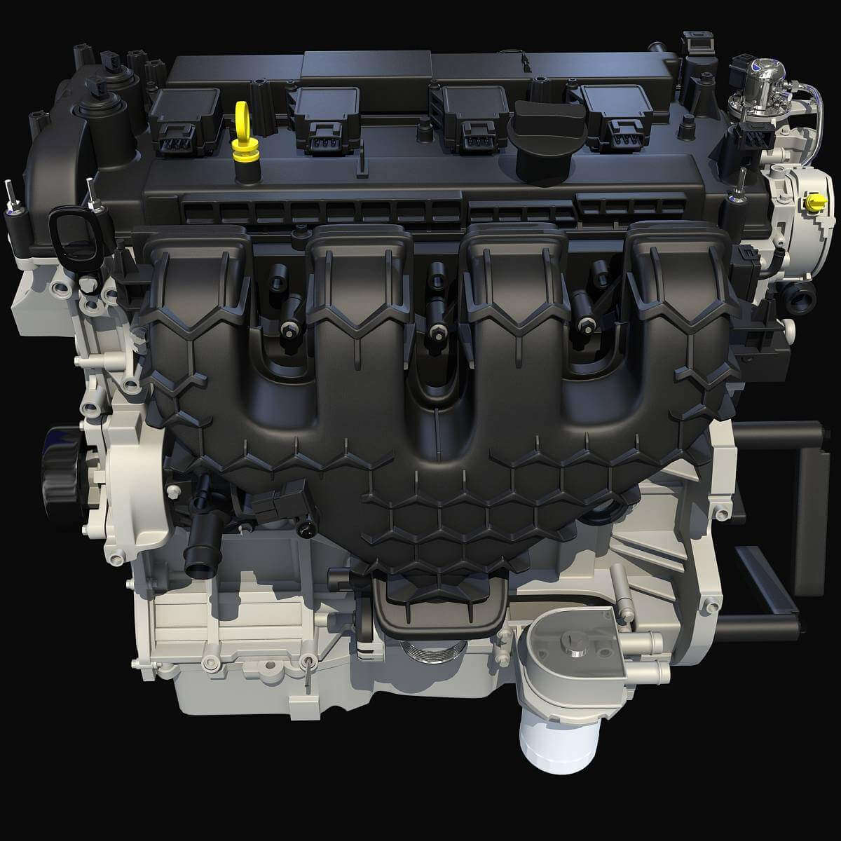 2013 Ford Escape Engine - 3D Model by 3D Horse