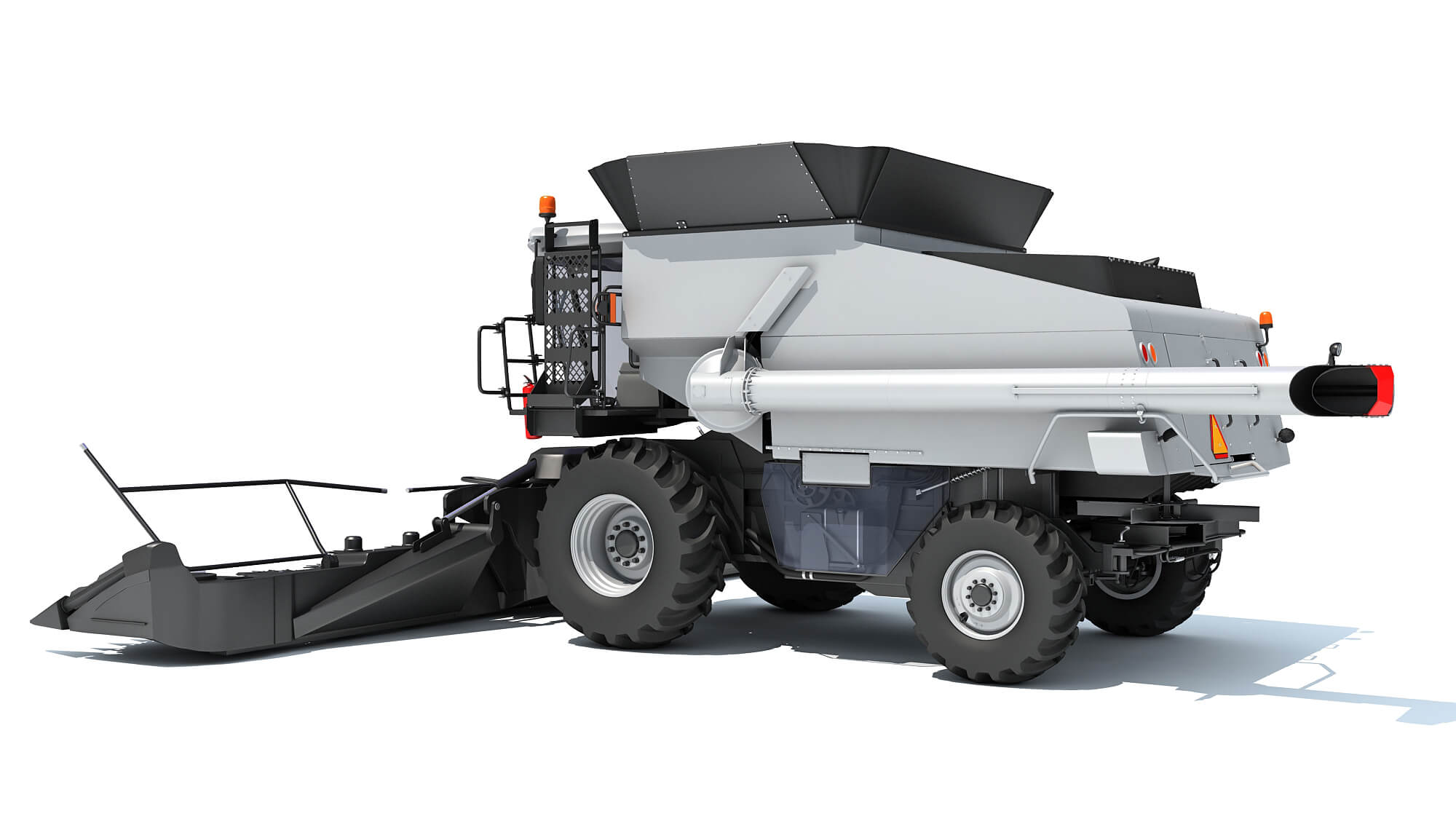 3D Combine Harvester Model by 3D Horse