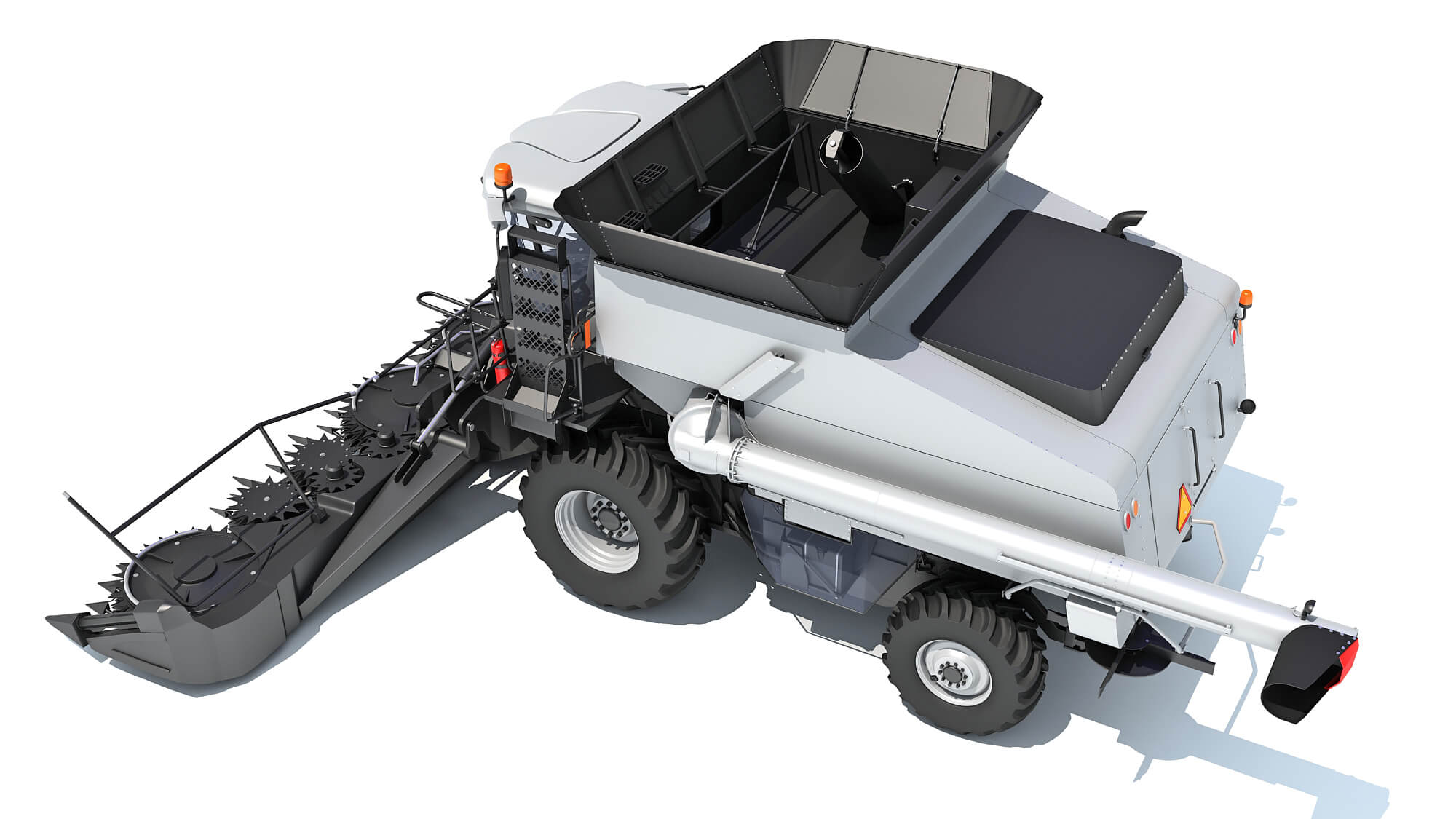 3D Combine Harvester Model by 3D Horse