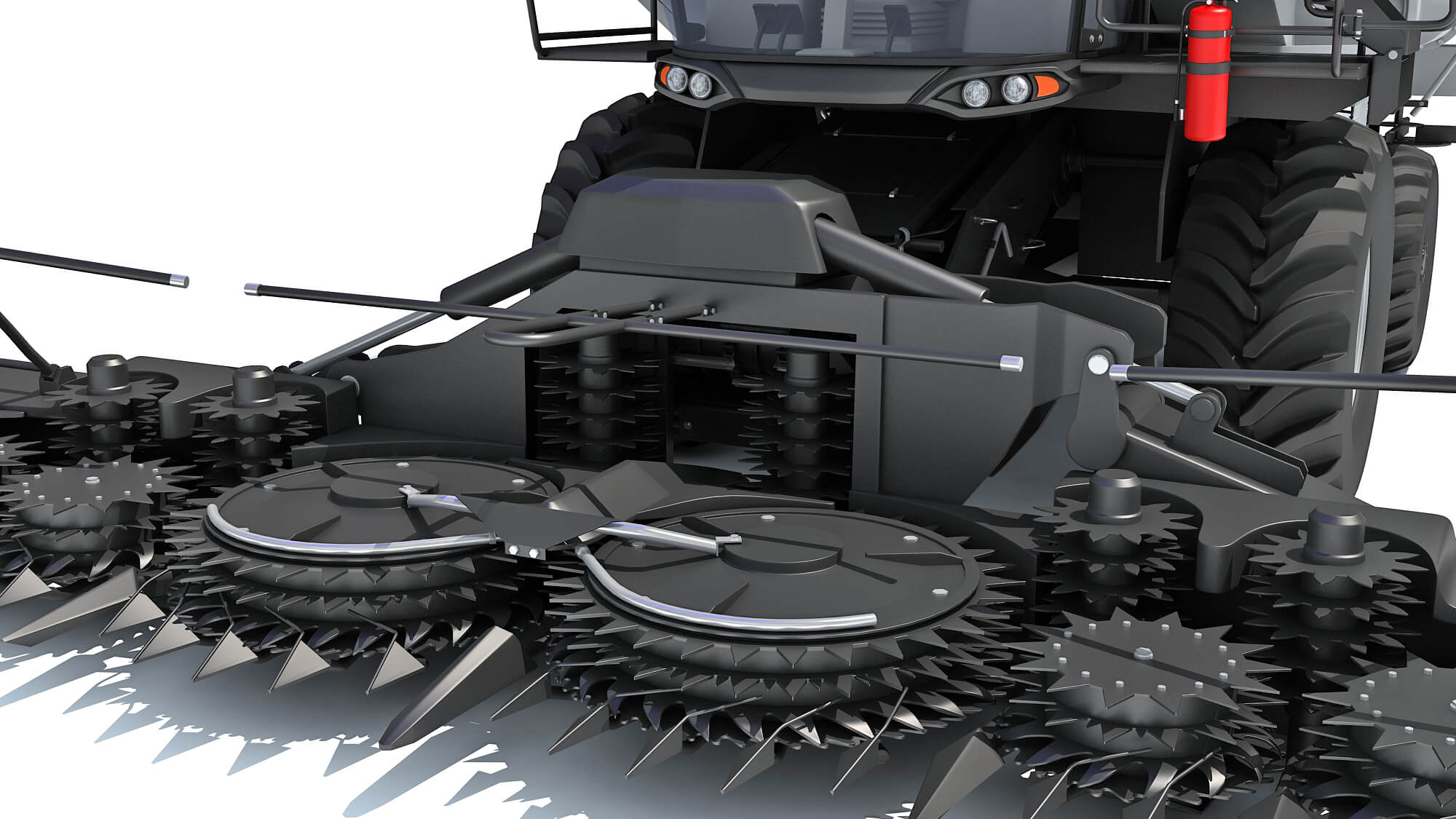 3D Combine Harvester Model by 3D Horse