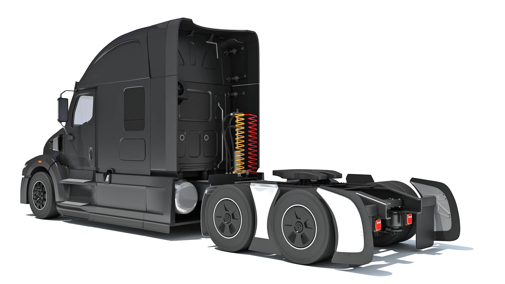 Generic Semi Truck - 3D Model by 3D Horse