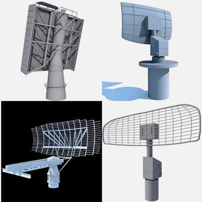 4 Radar Pack - 3D Model by 3D Horse