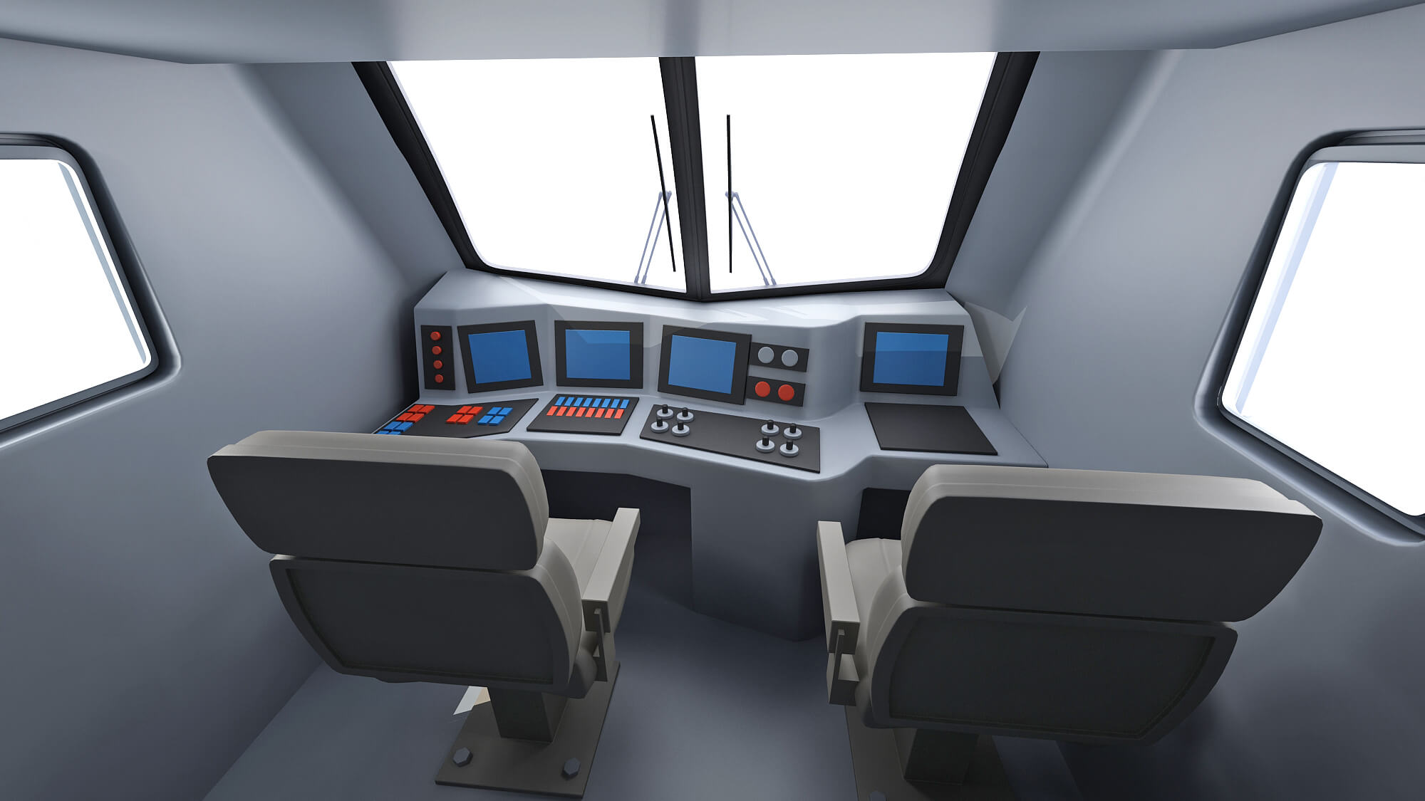 ACS-64 Passenger Train 3D Model by 3D Horse