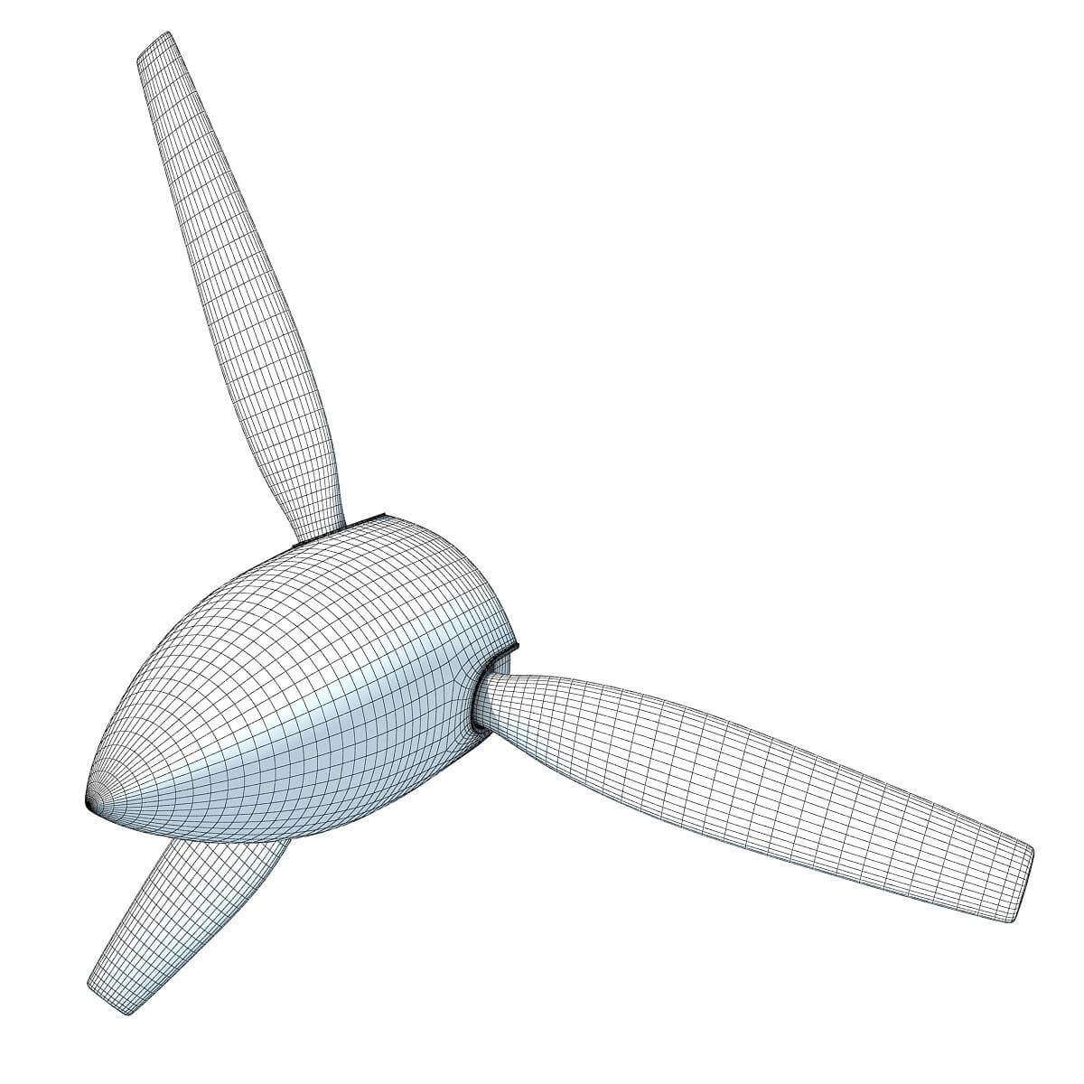 Aircraft Propeller Blade - 3D Model by 3D Horse