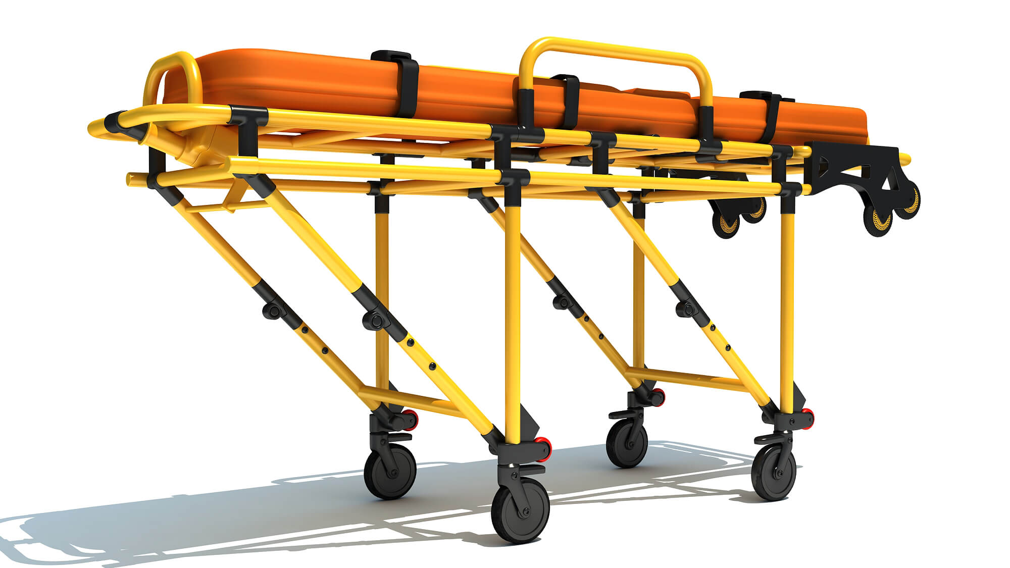 Ambulance Stretcher 7 - 3D Model by 3D Horse