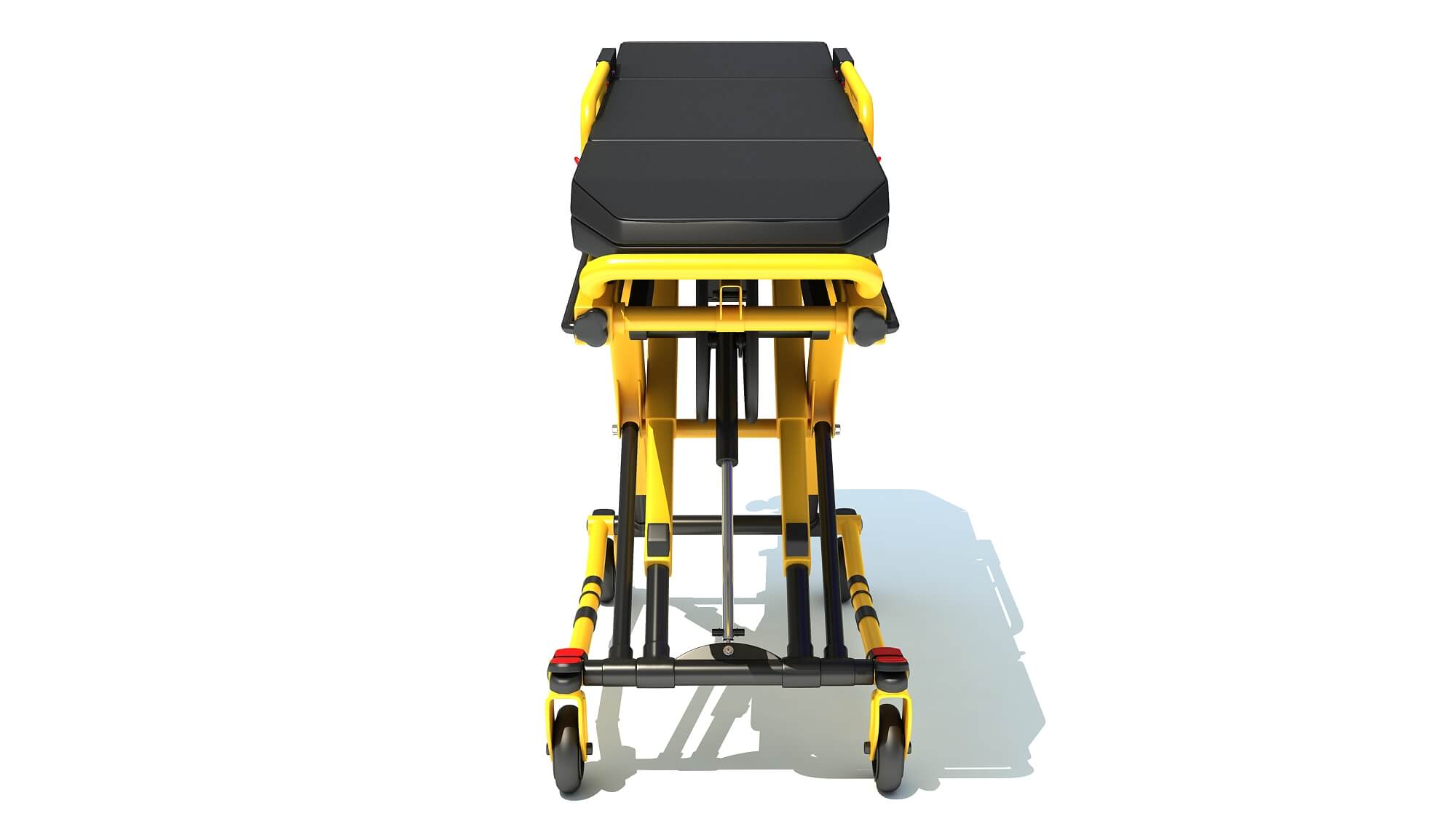 Ambulance Unfolded Gurney Stretcher - 3D Model by 3D Horse