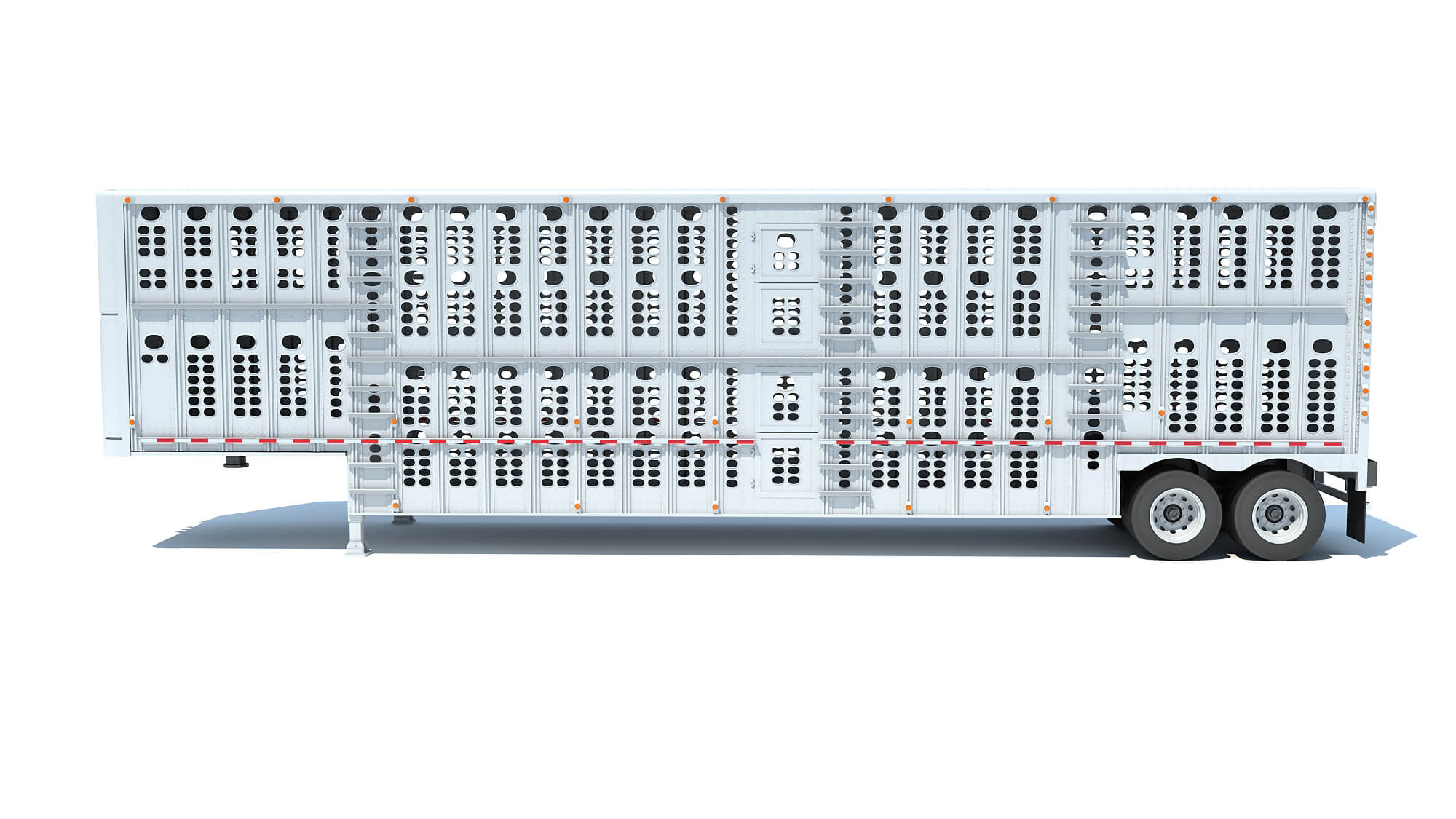 Animal Transporter Trailer - 3D Model by 3D Horse