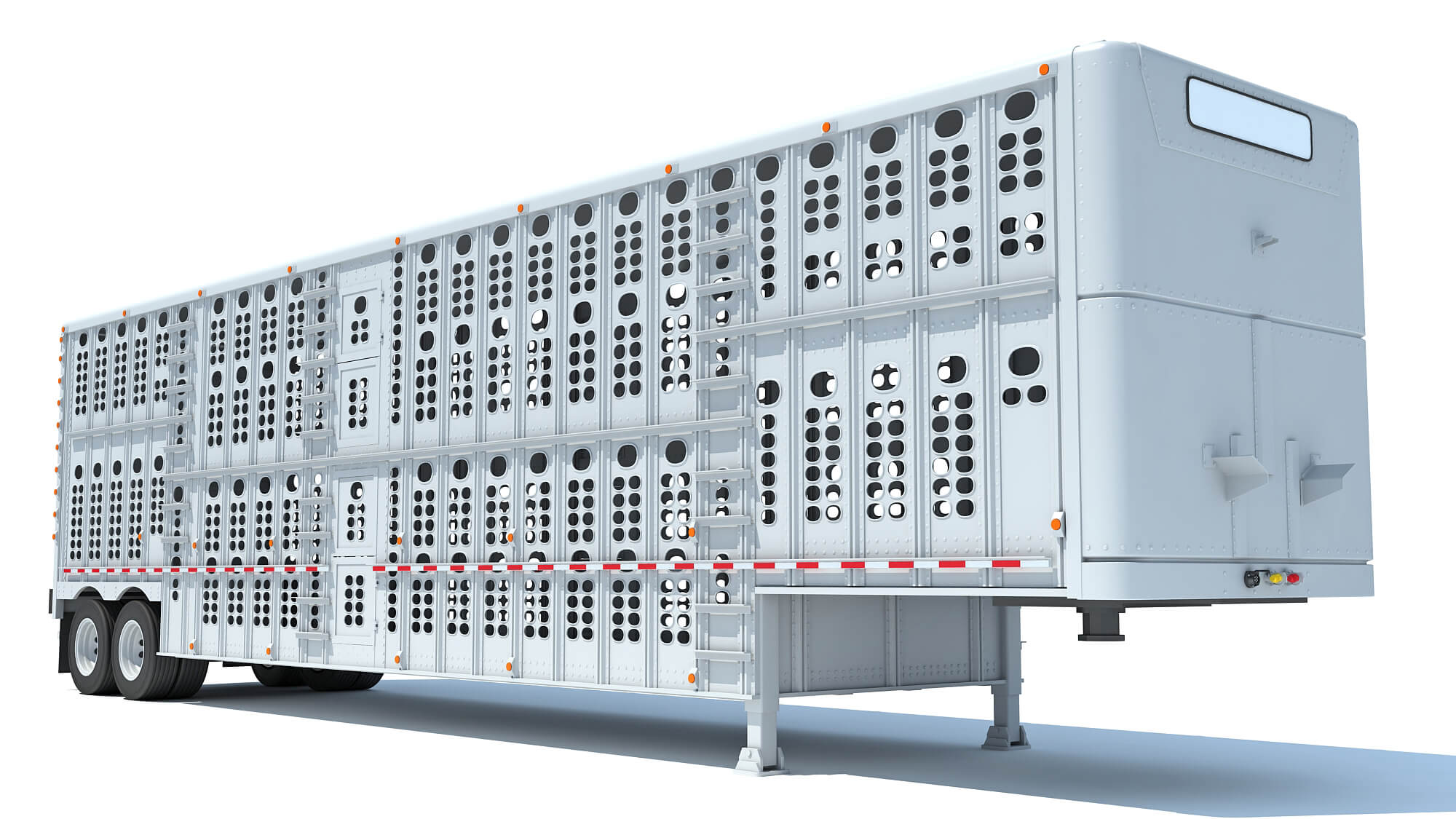 Animal Transporter Trailer - 3D Model by 3D Horse