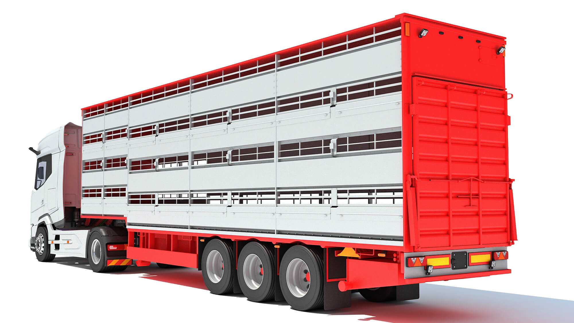 Animal Transporter Truck - 3D Model by 3D Horse