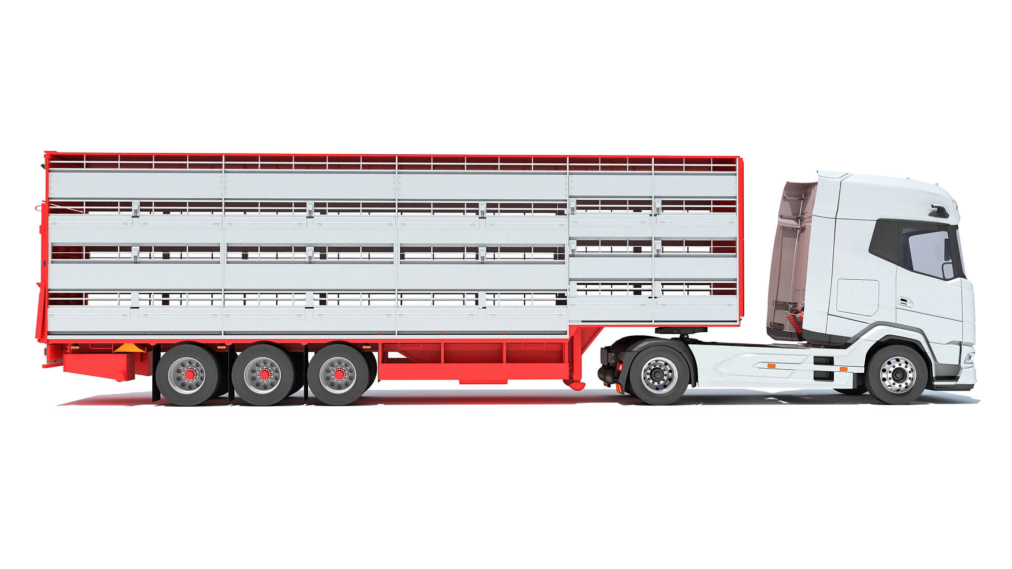 Animal Transporter Truck - 3D Model by 3D Horse