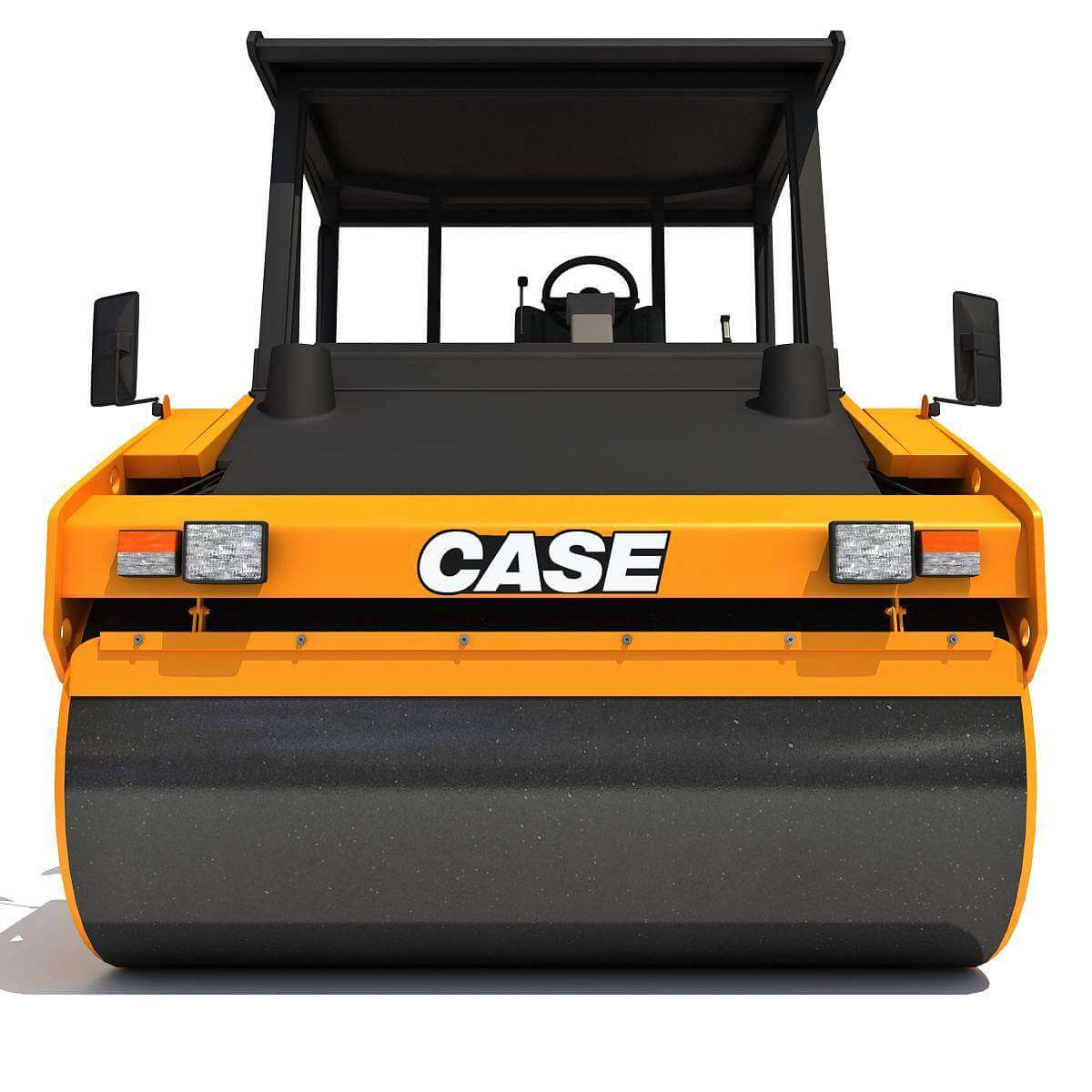 Case Asphalt Compactor - 3D Model by 3D Horse