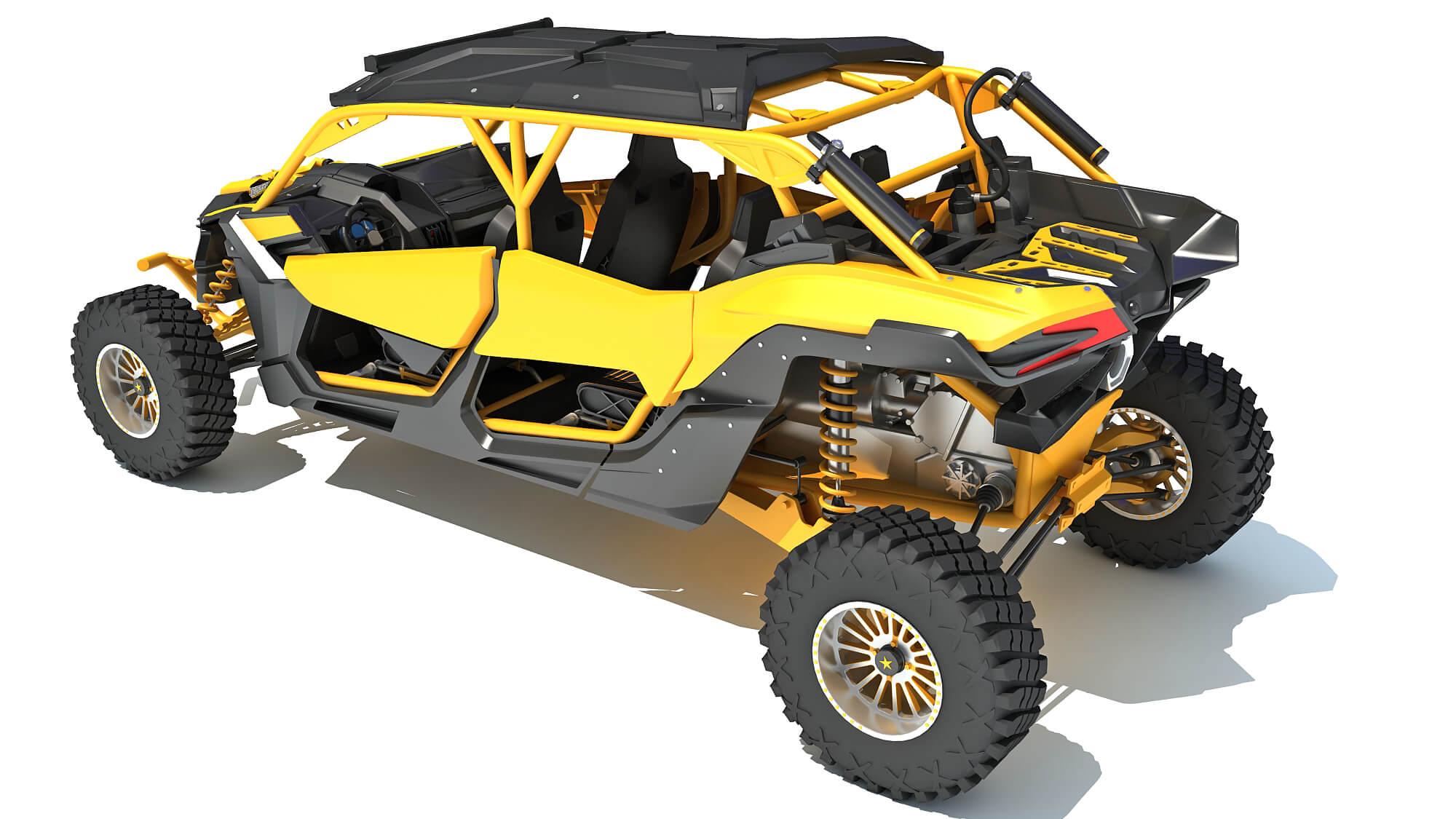 ATV Four Wheeler Buggy - 3D Model by 3D Horse