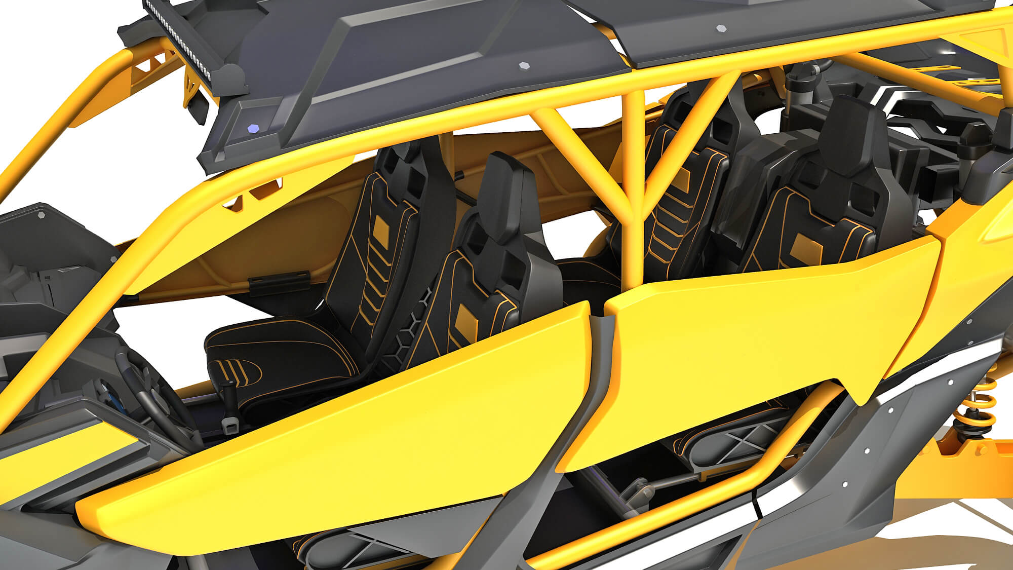 ATV Four Wheeler Buggy - 3D Model by 3D Horse