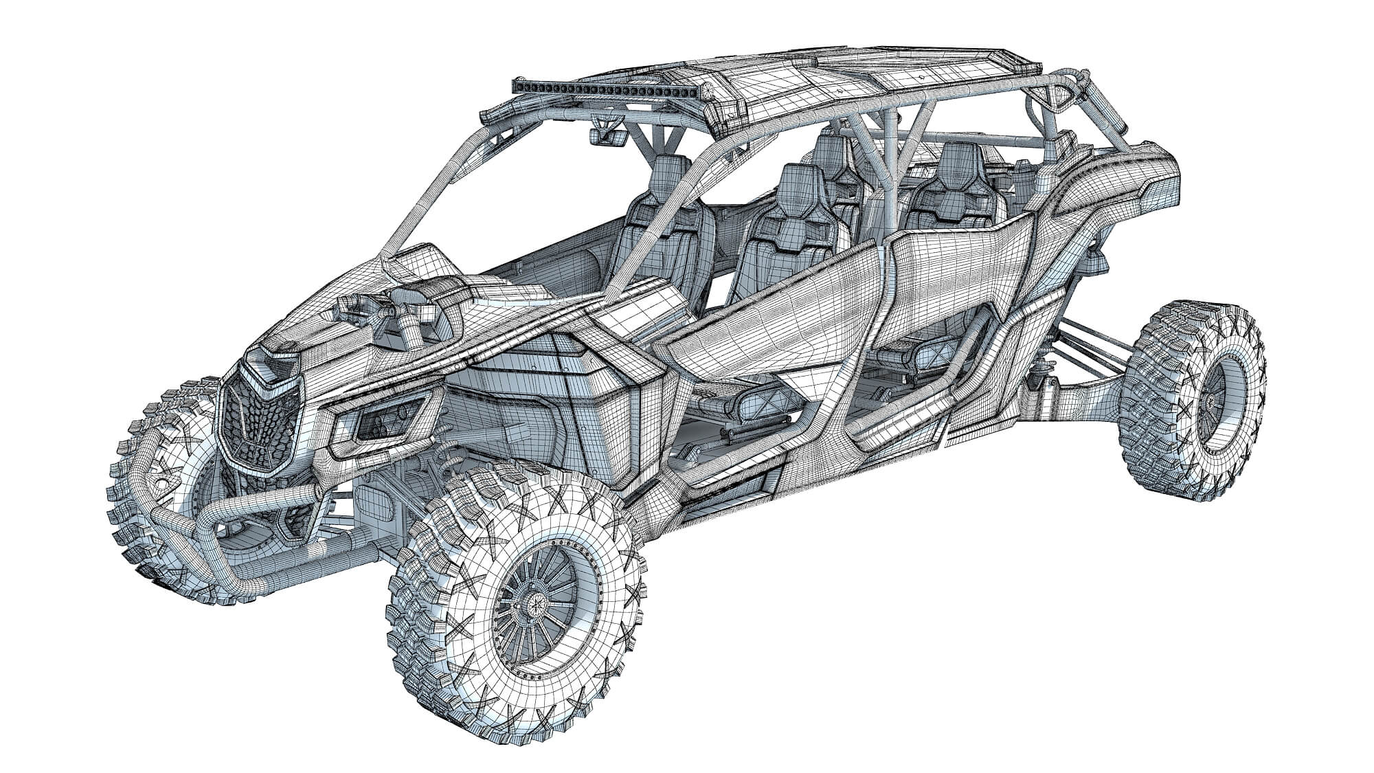 ATV Four Wheeler Buggy - 3D Model by 3D Horse