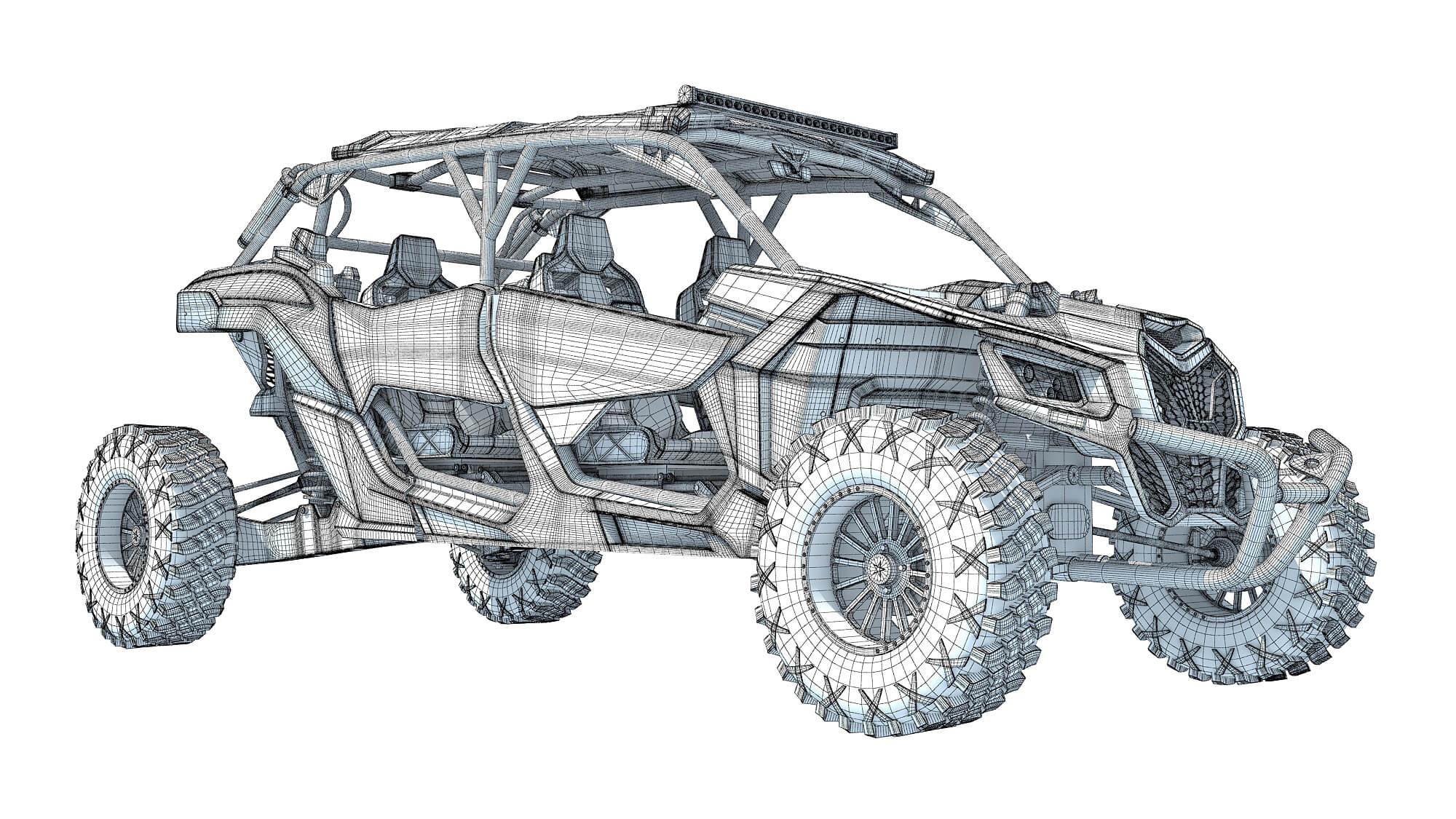 ATV Four Wheeler Buggy - 3D Model by 3D Horse