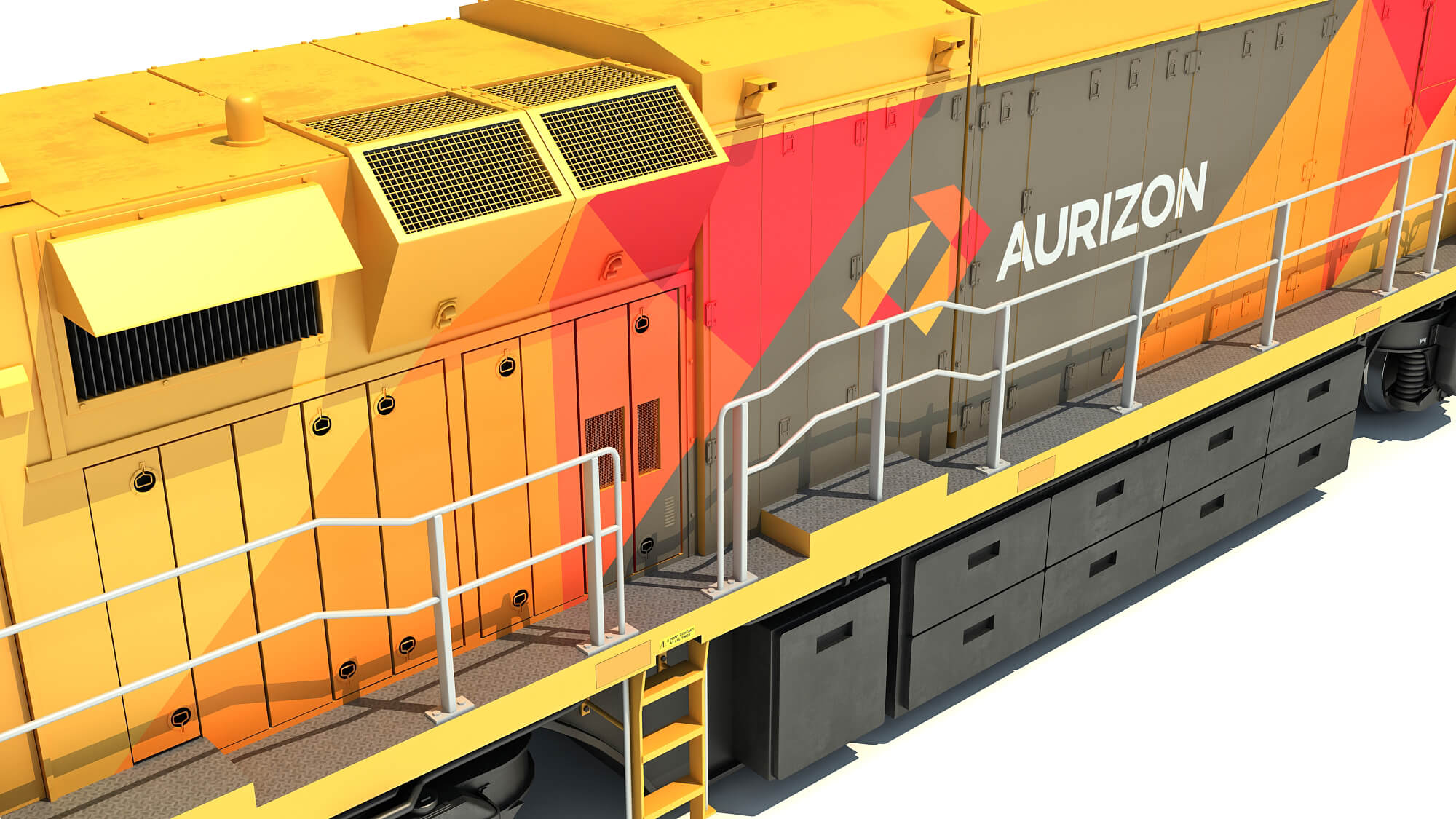 Aurizon Electric Locomotive - 3D Model by 3D Horse
