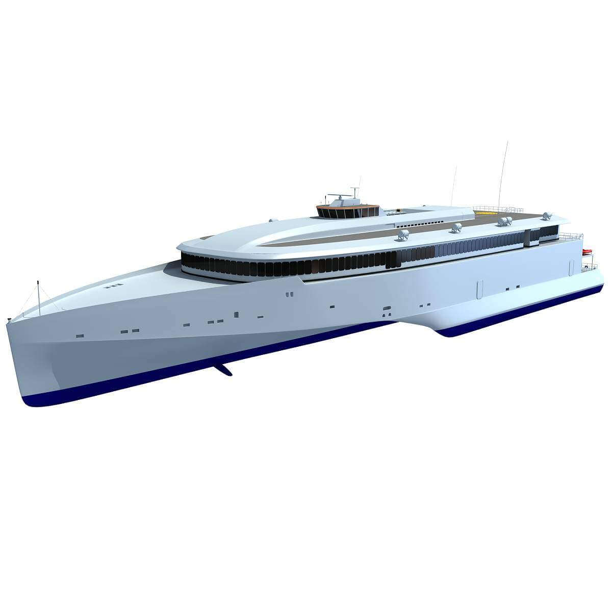 Austal Trimaran Speed Ferry - 3D Model by 3D Horse