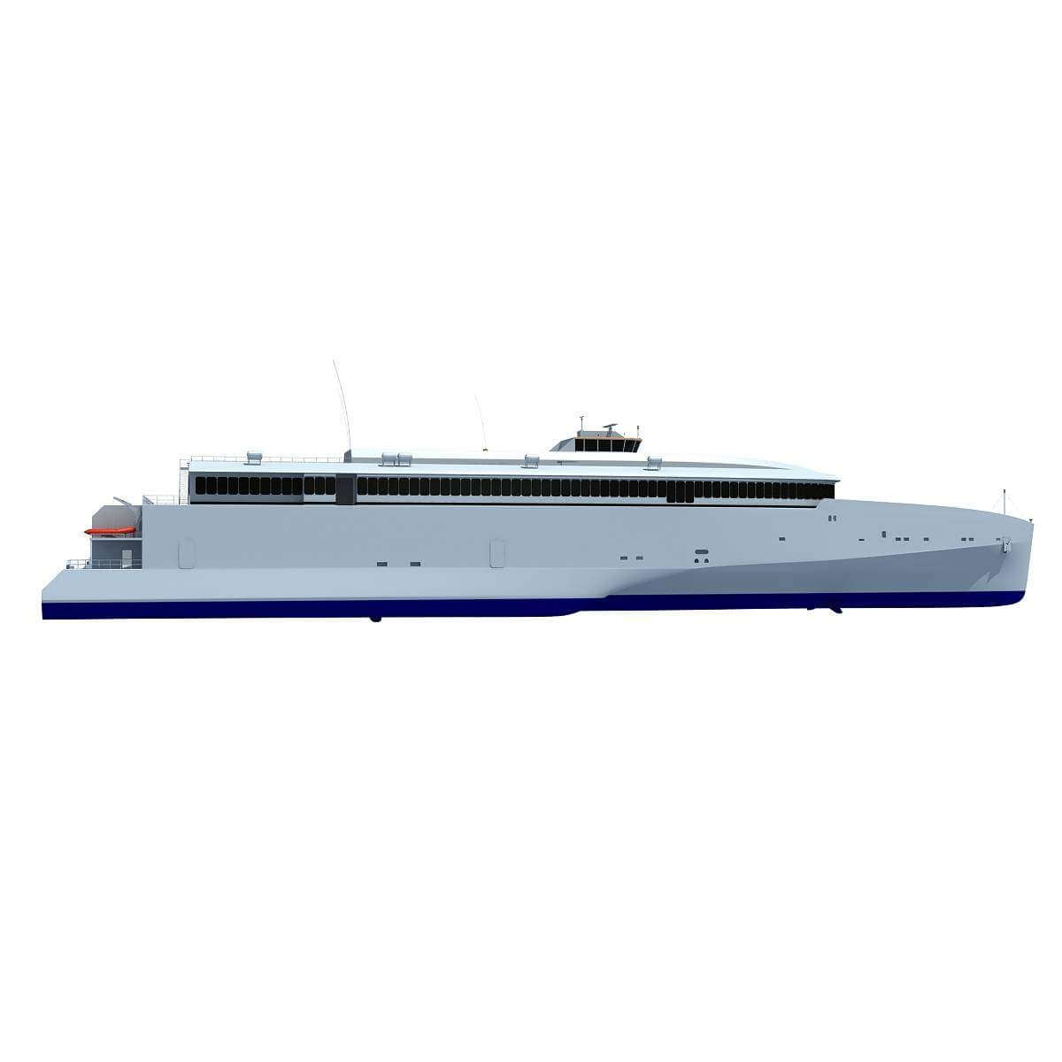 Austal Trimaran Speed Ferry - 3D Model by 3D Horse