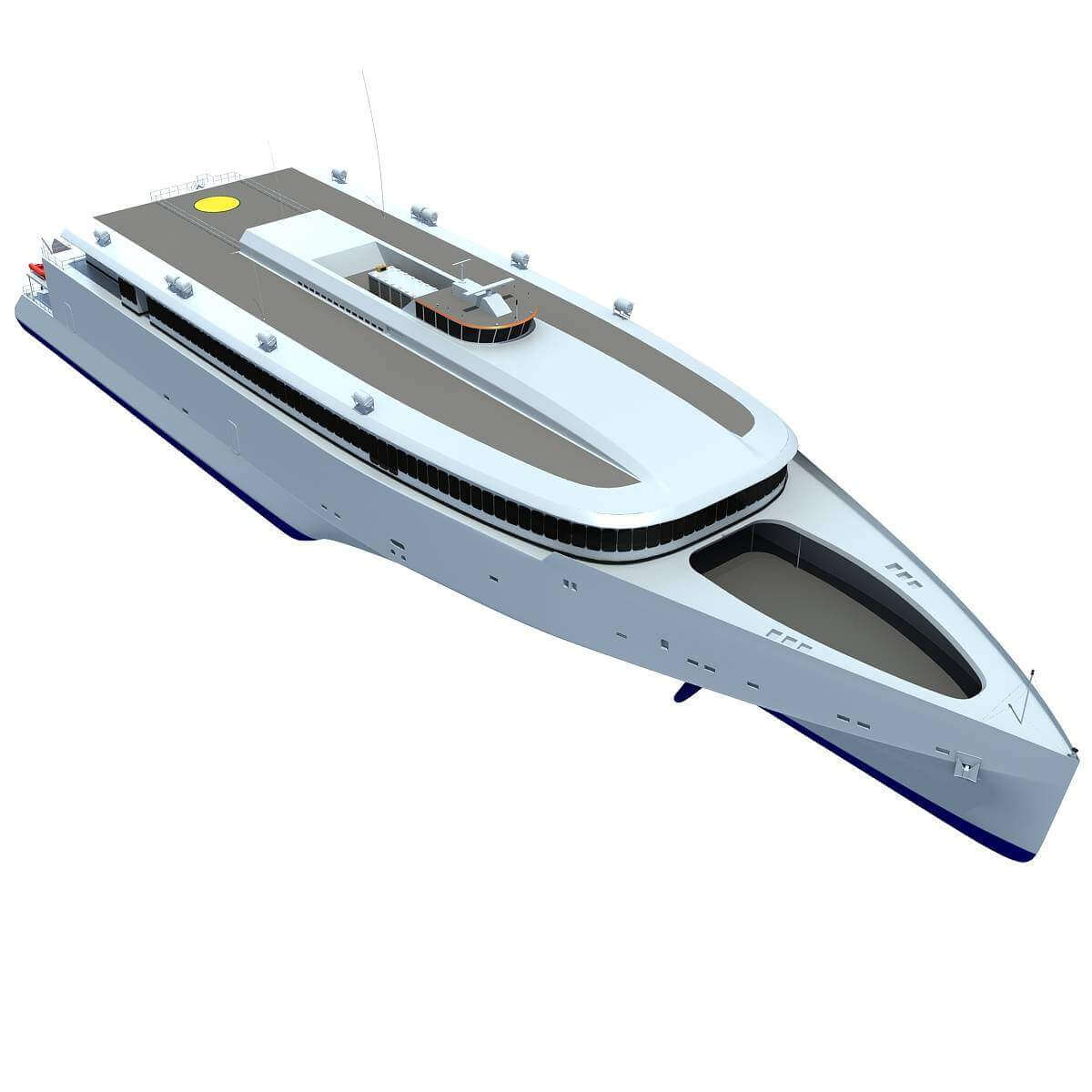 Austal Trimaran Speed Ferry - 3D Model by 3D Horse