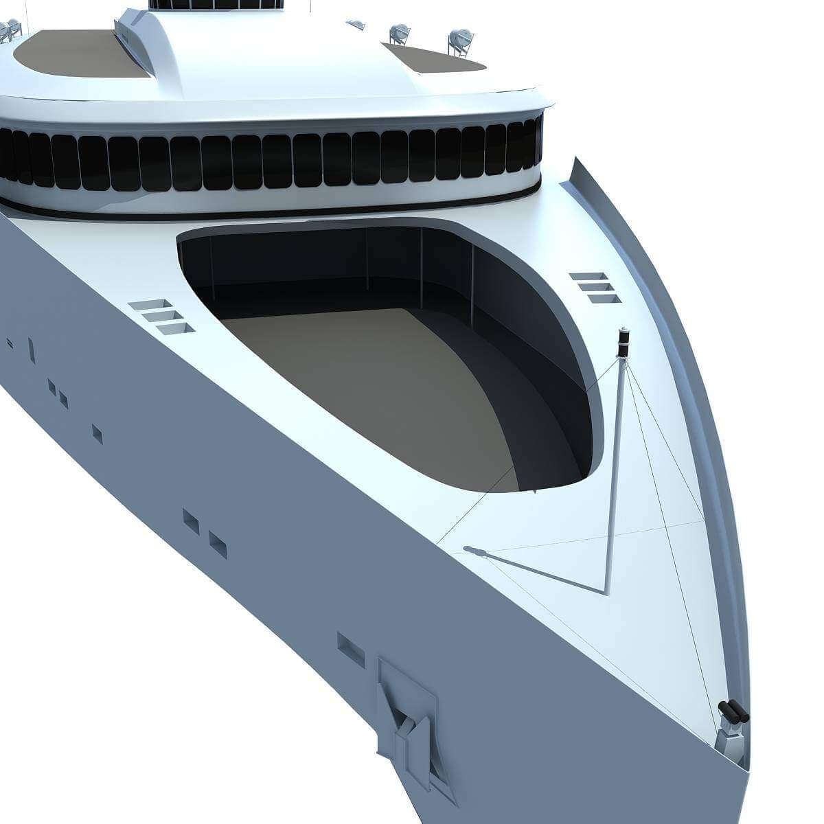 Austal Trimaran Speed Ferry - 3D Model by 3D Horse