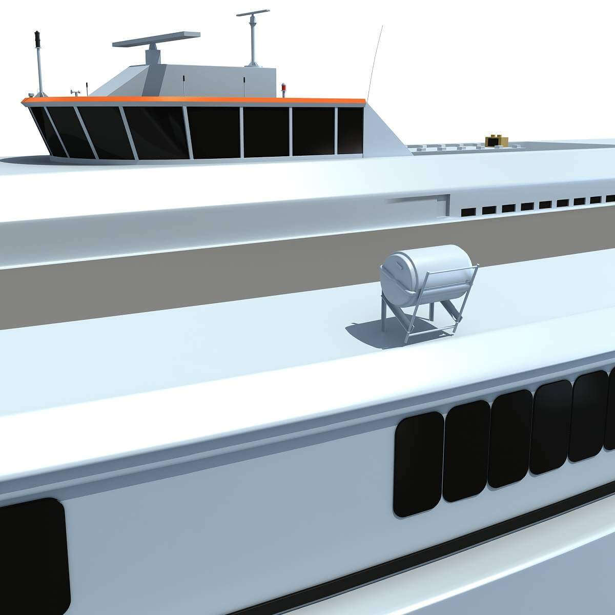 Austal Trimaran Speed Ferry - 3D Model by 3D Horse