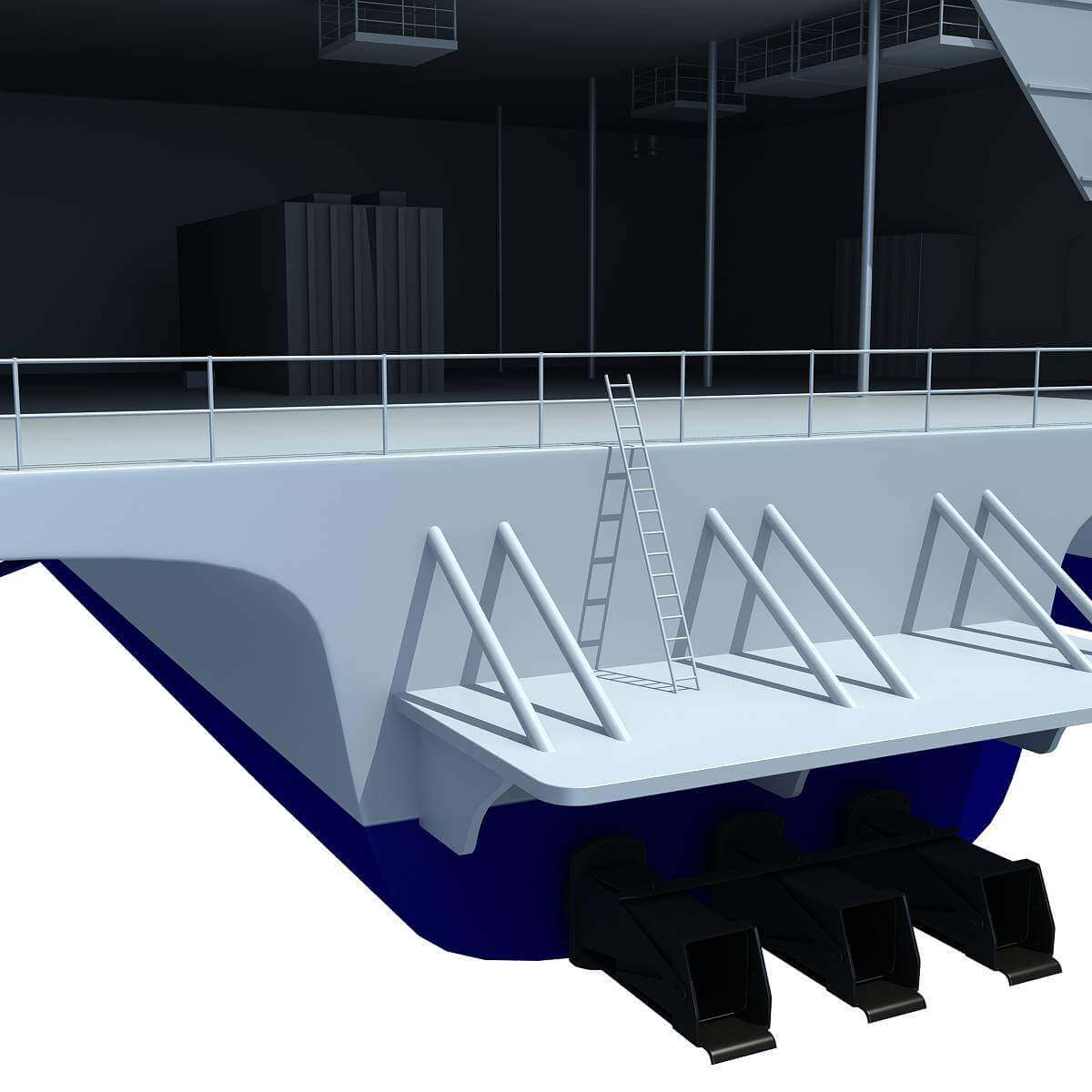 Austal Trimaran Speed Ferry - 3D Model by 3D Horse