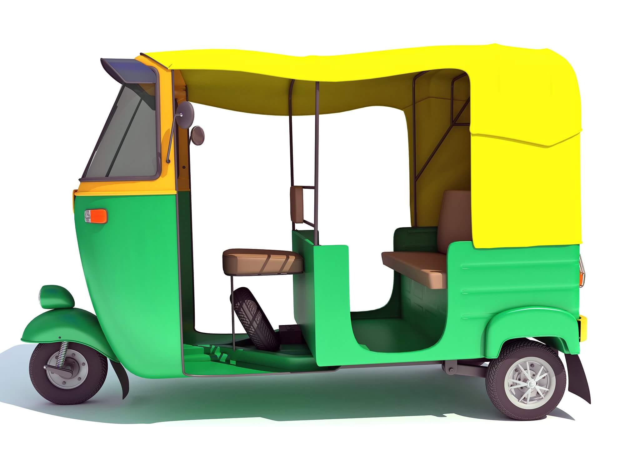 Auto Rickshaw - 3D Model by 3D Horse