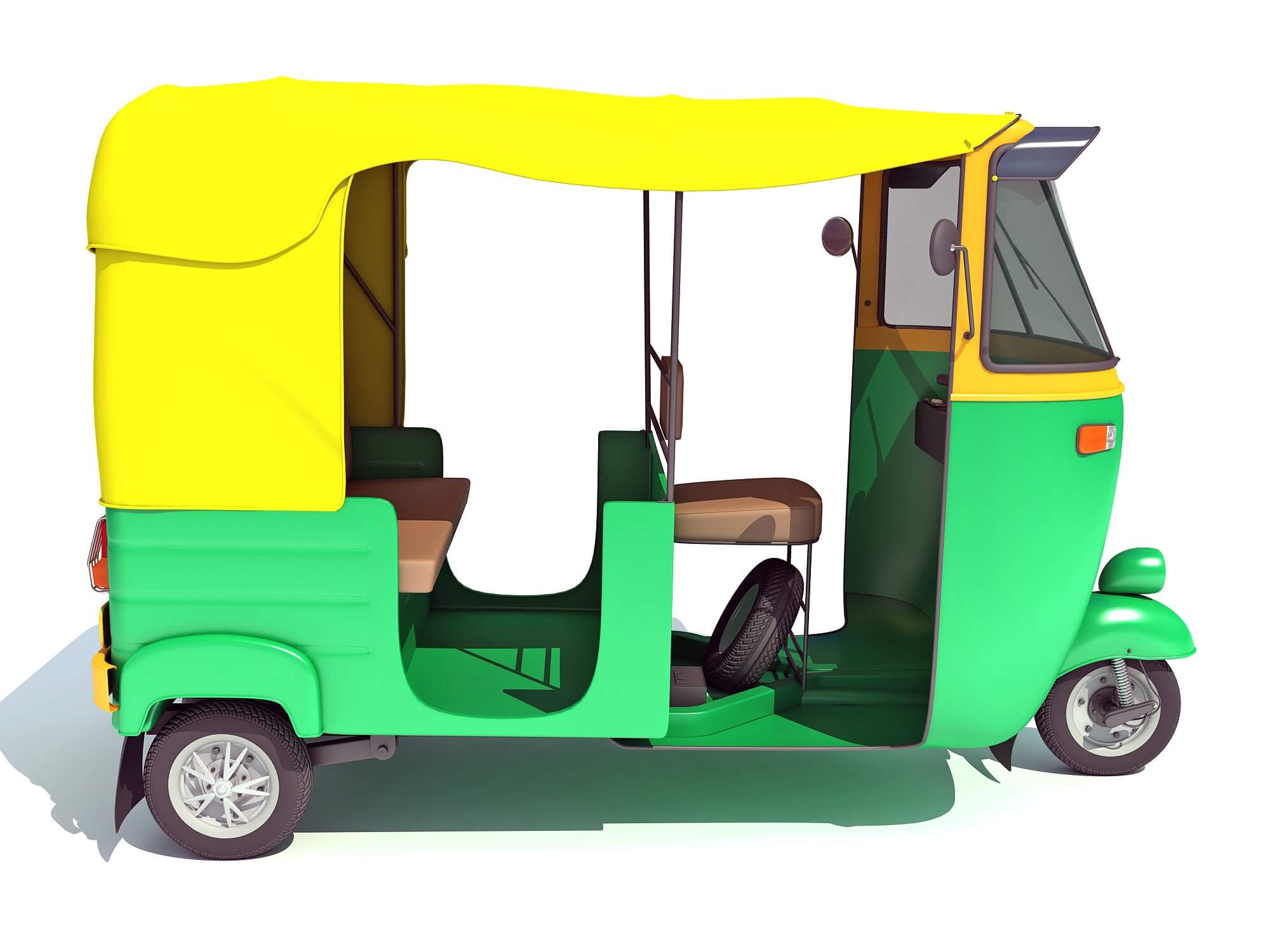 Auto Rickshaw - 3D Model by 3D Horse