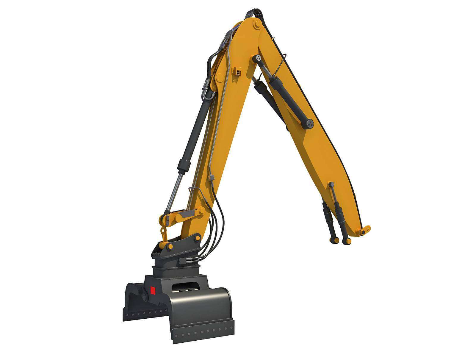 Backhoe Loader Attachment - 3D Model by 3D Horse