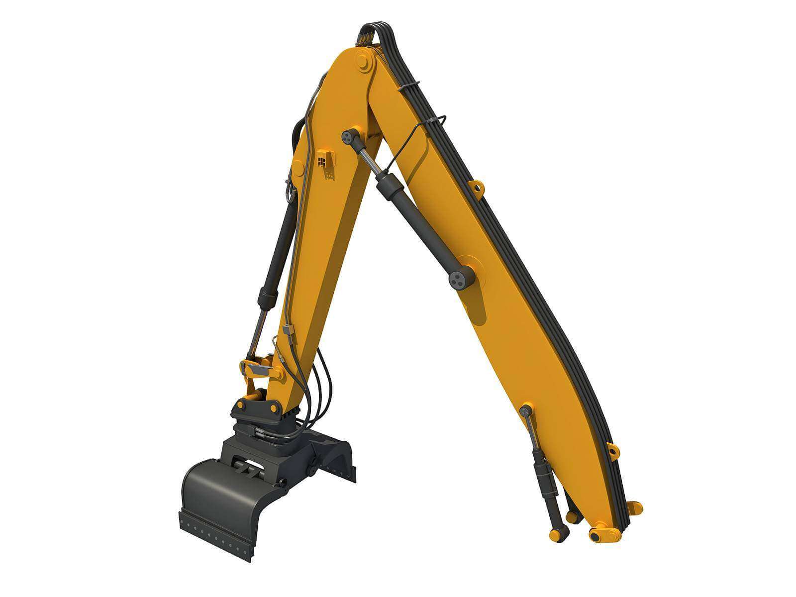Backhoe Loader Attachment - 3D Model by 3D Horse