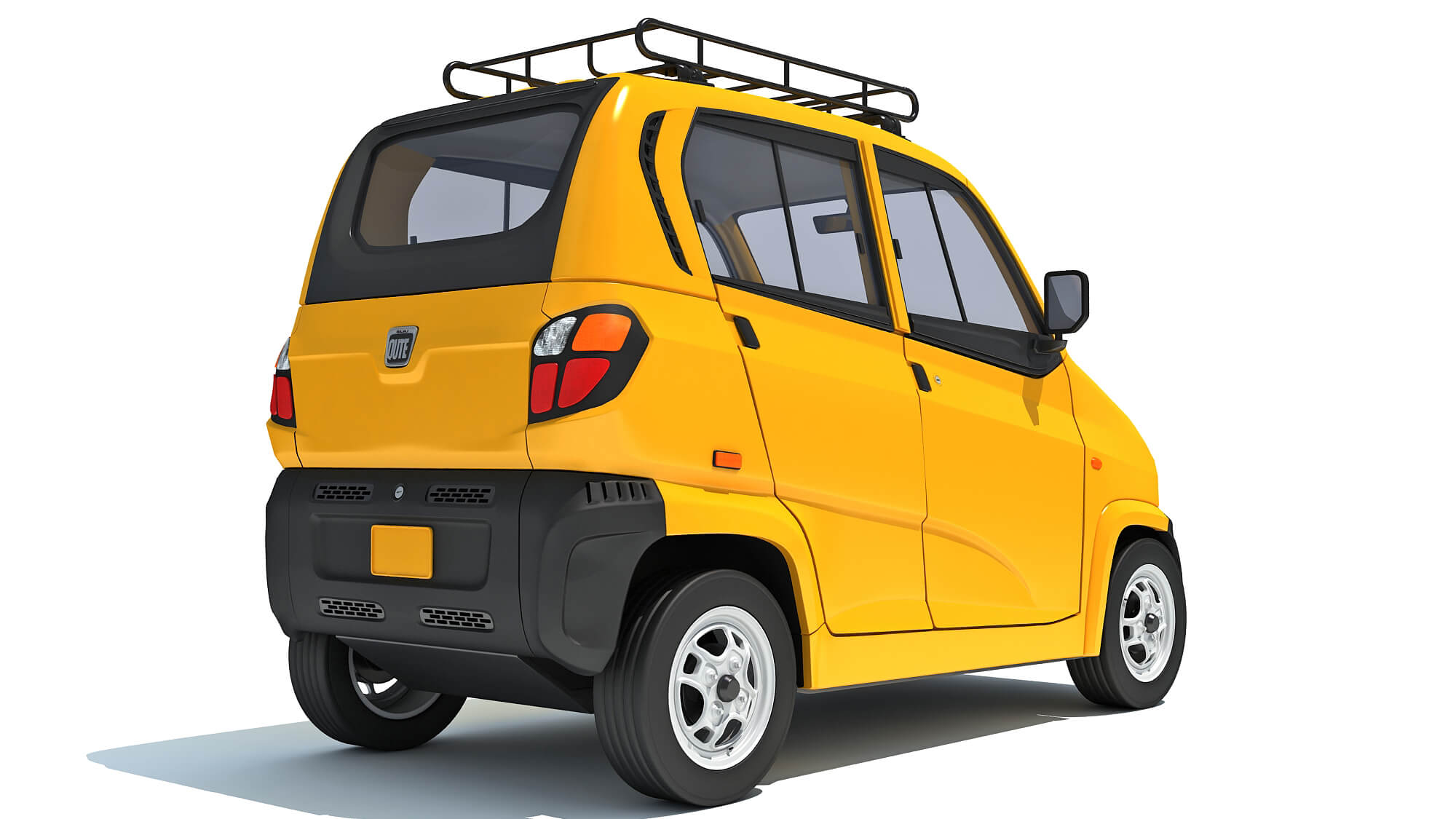 Bajaj Qute Auto Taxi - 3D Model by 3D Horse