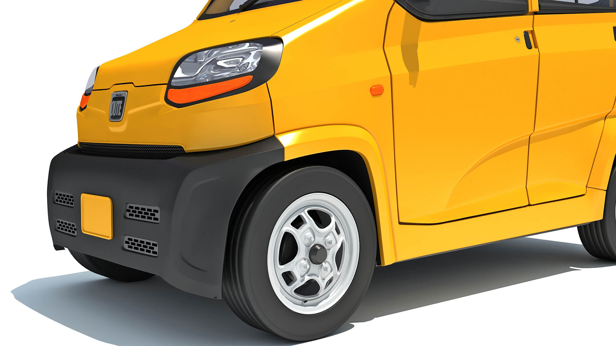 Bajaj Qute Auto Taxi - 3D Model by 3D Horse